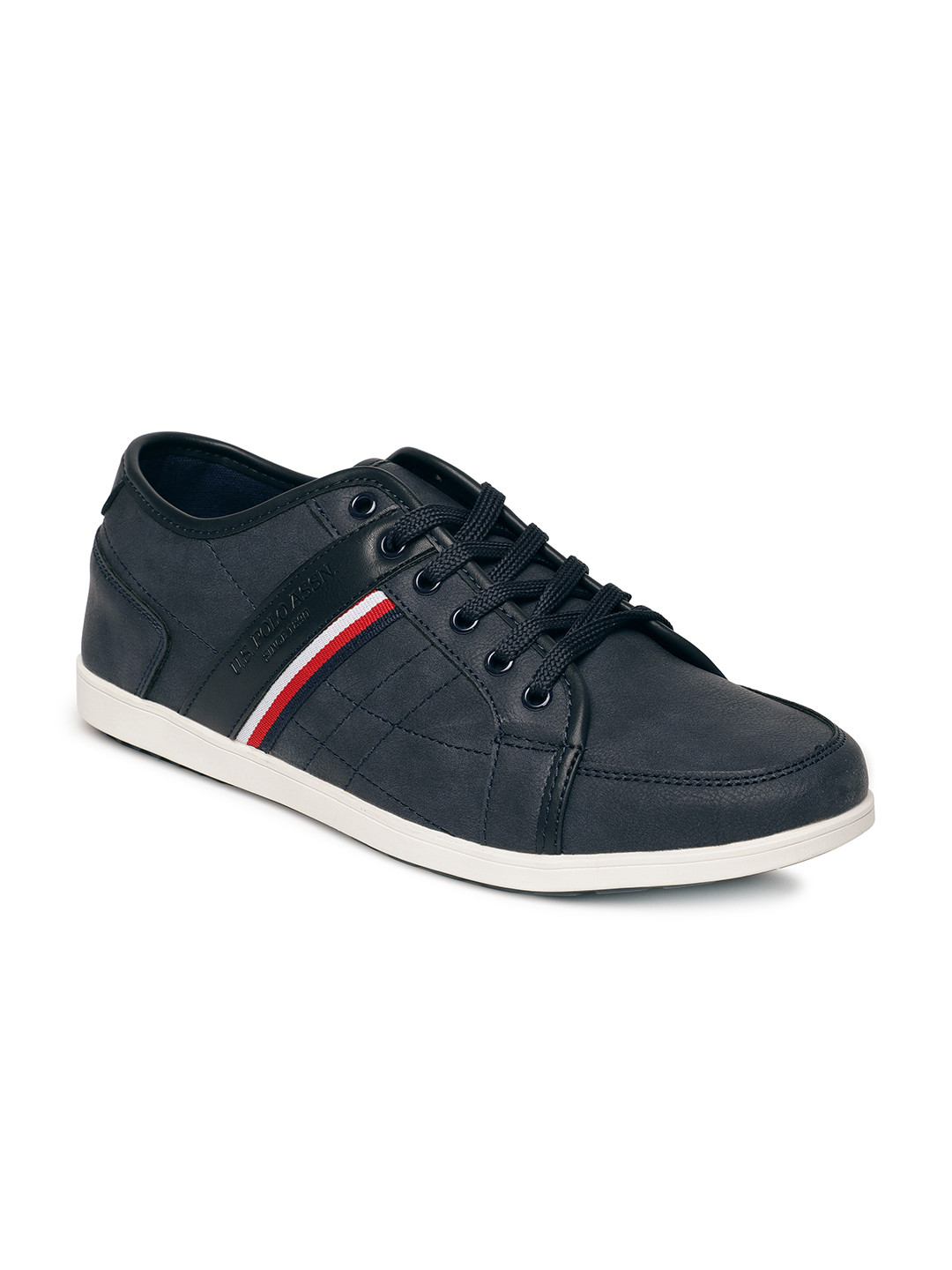 Buy U.S. Polo Assn. Men Navy Blue GASOL Sneakers - Casual Shoes for Men ...