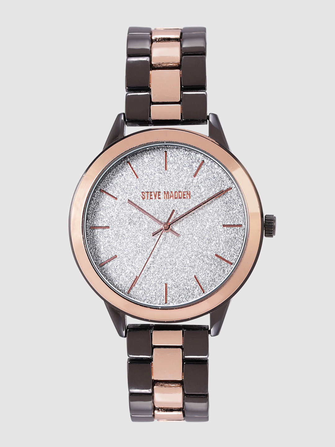 Buy Steve Madden Women Silver Toned Analogue Watch SMW236TQ - Watches ...