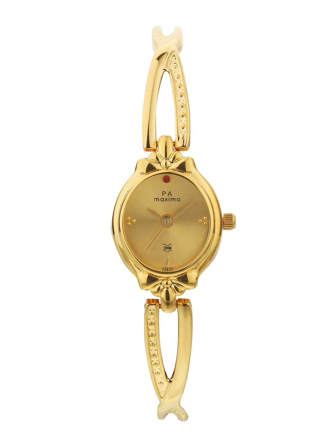 Buy Maxima Women Gold Toned Analogue Watch 29377BMLY - Watches for ...