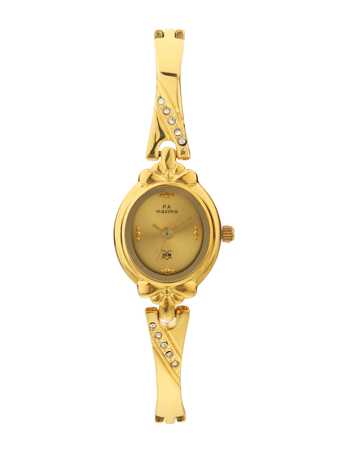 Buy Maxima Women Gold Toned Analogue Watch 47193BMLY - Watches for ...