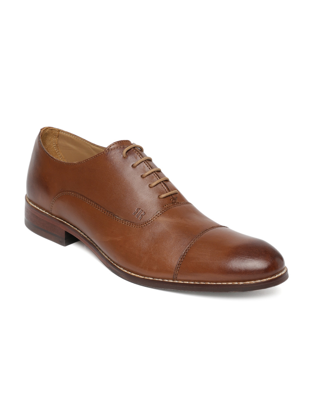 Buy Raymond Men Brown Formal Leather Oxford Shoes - Formal Shoes for ...