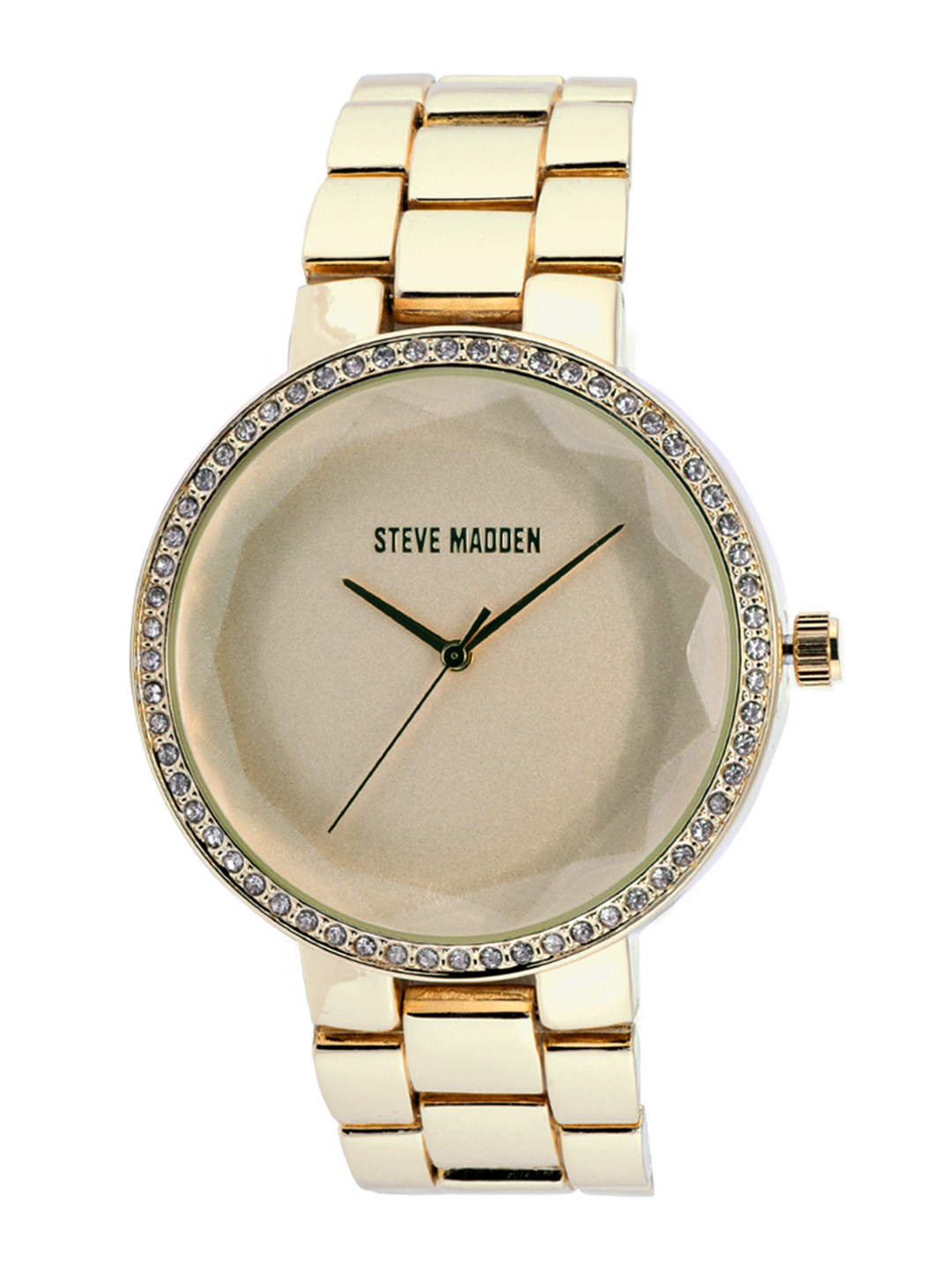 Buy Steve Madden Women Gold Toned Analogue Watch - Watches for Women ...