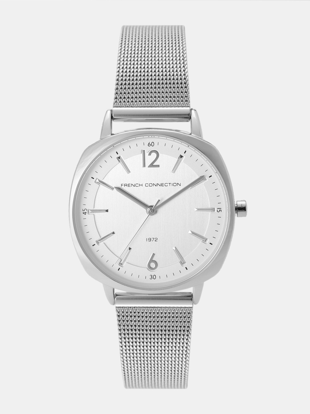 Buy French Connection Women Silver Toned Analogue Watch FC1327SM ...