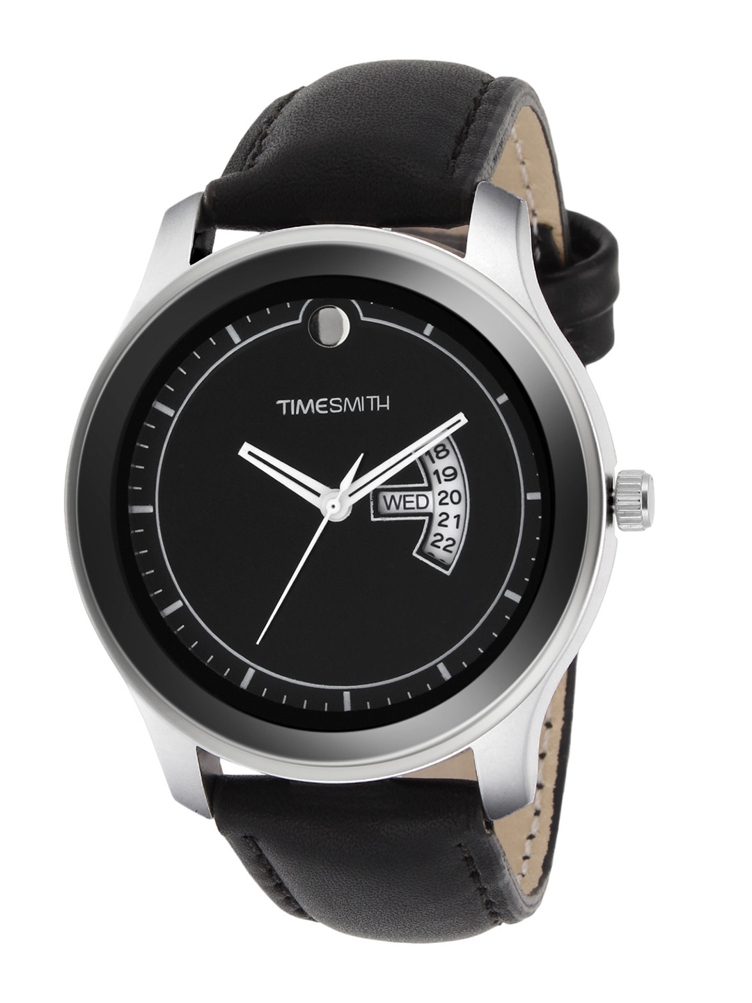 Buy TIMESMITH Men Black Analogue Watch TSC 011 - Watches for Men ...