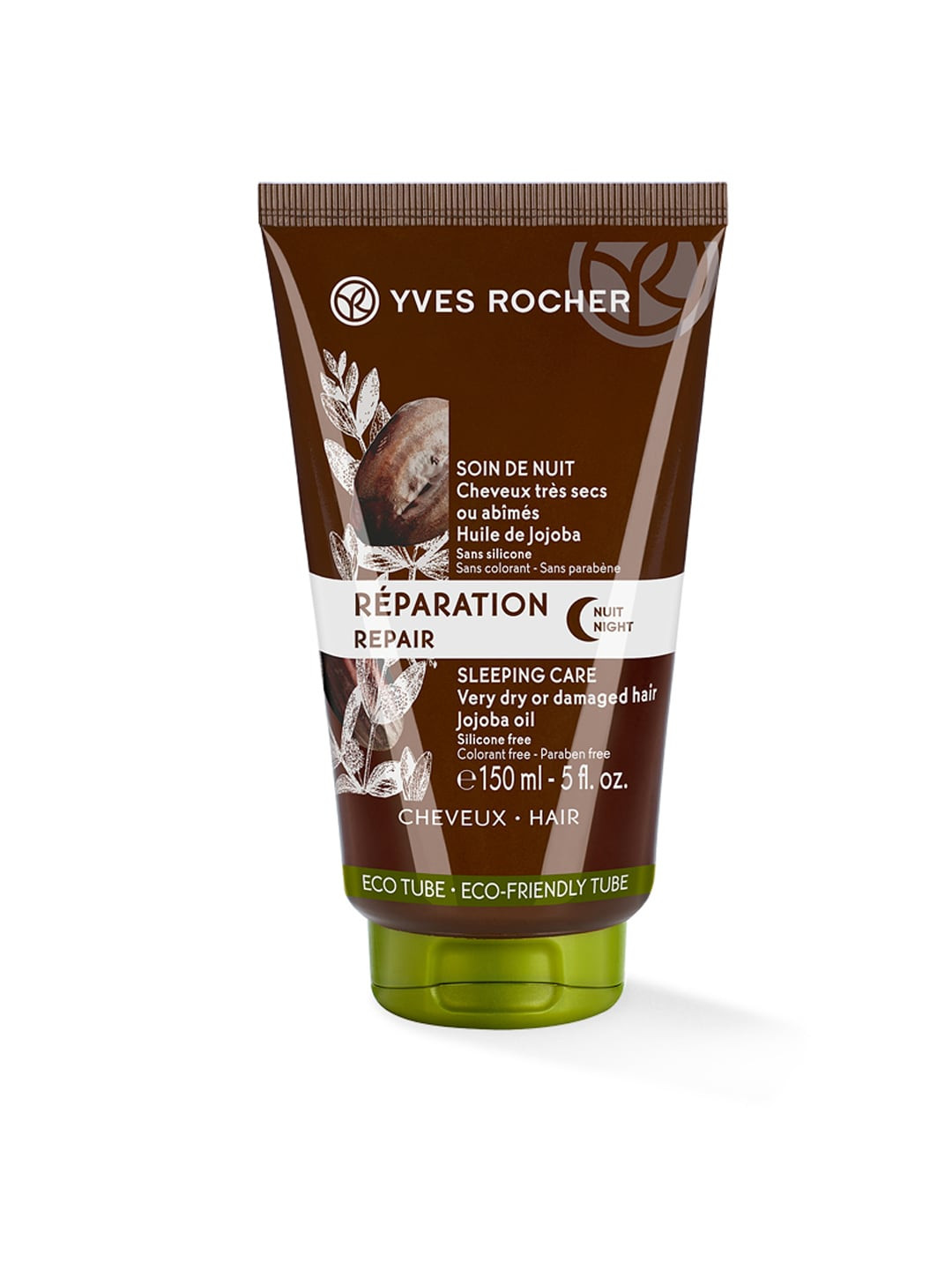Buy Yves Rocher Repair Sleeping Care Night 150 Ml - Hair Masks for ...