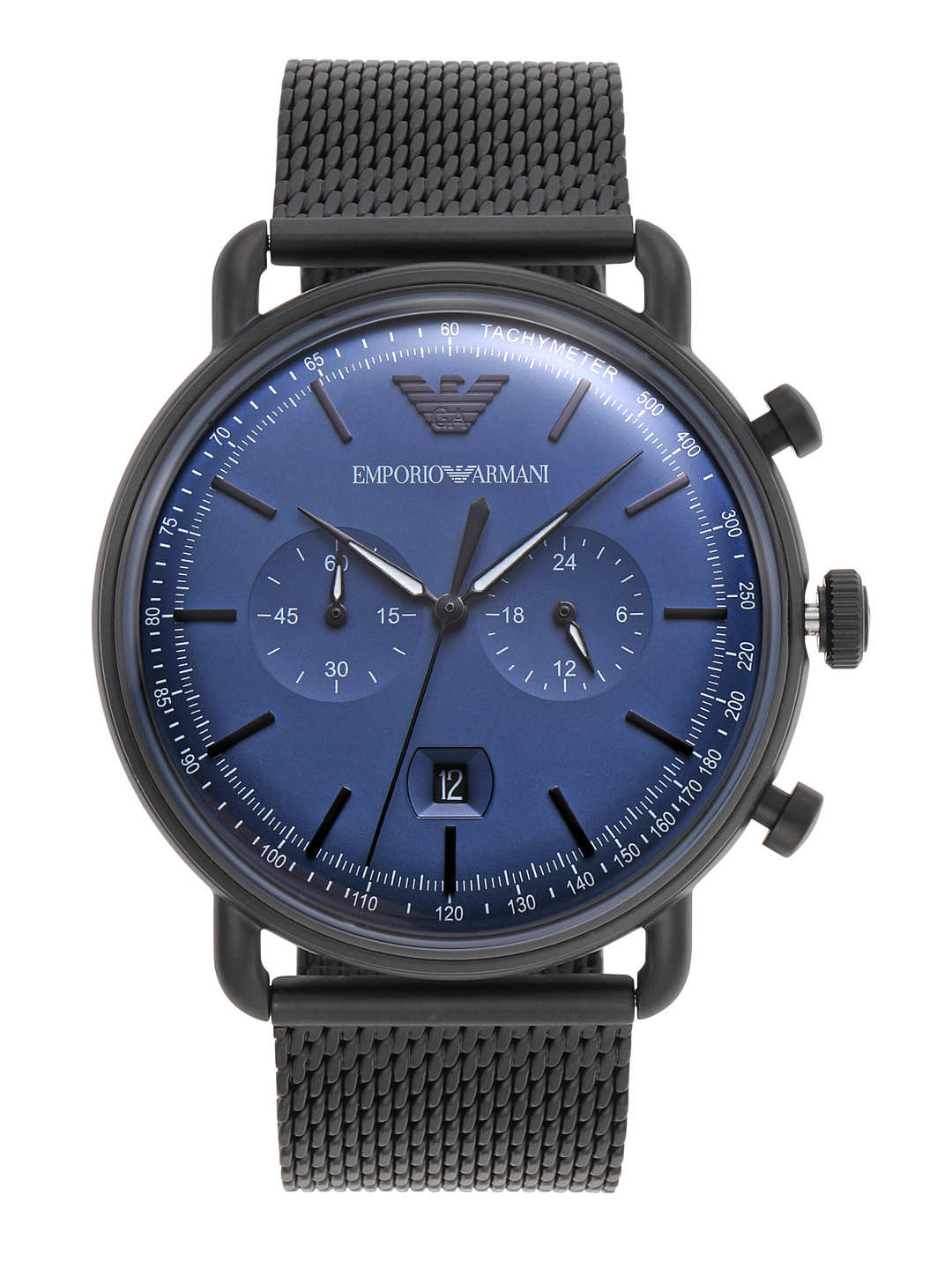 Buy Emporio Armani Men Blue Analogue Watch AR11201 - Watches for Men ...