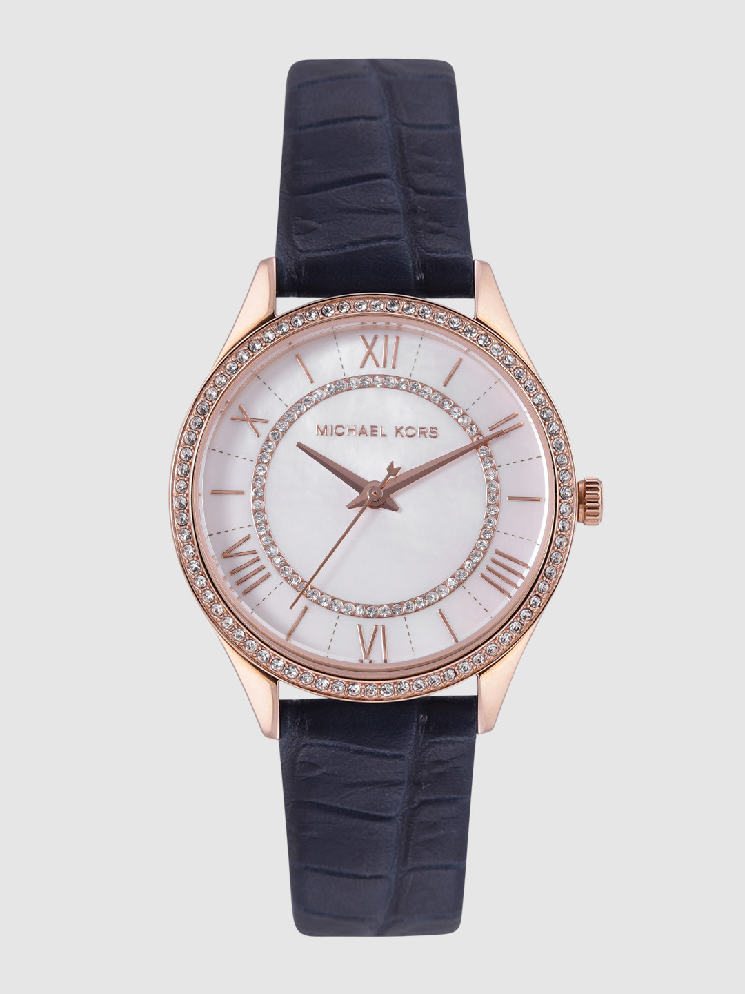 Buy Michael Kors LAURYN Women White Analogue Watch MK2757 - Watches for ...