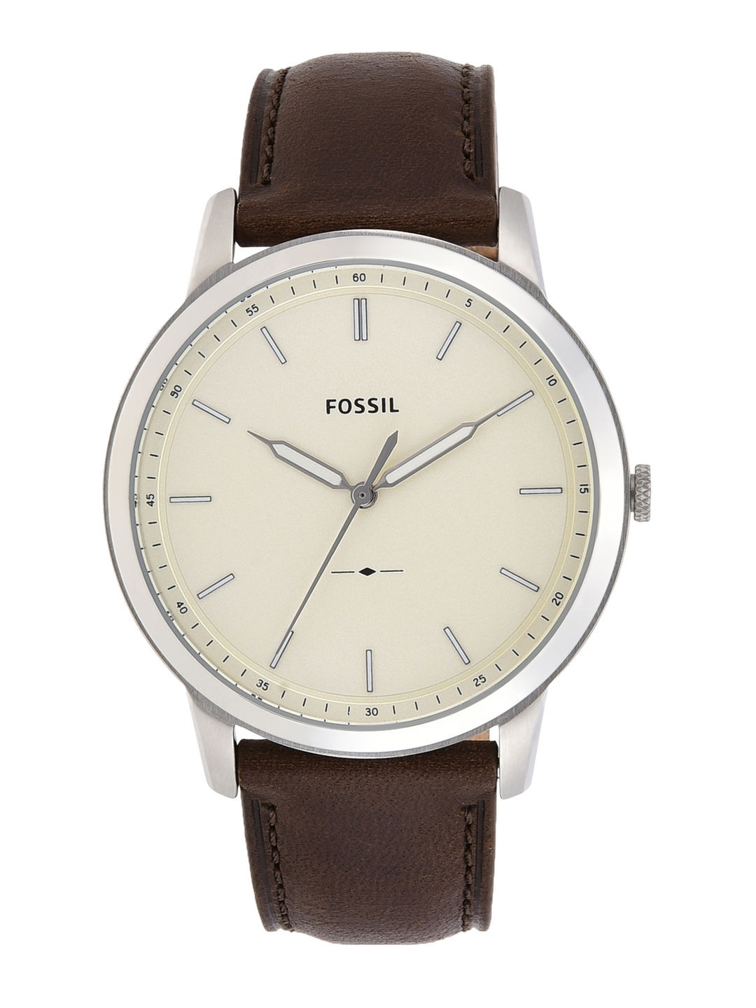 Buy Fossil Men Cream Coloured Analogue Watch FS5439I - Watches for Men ...
