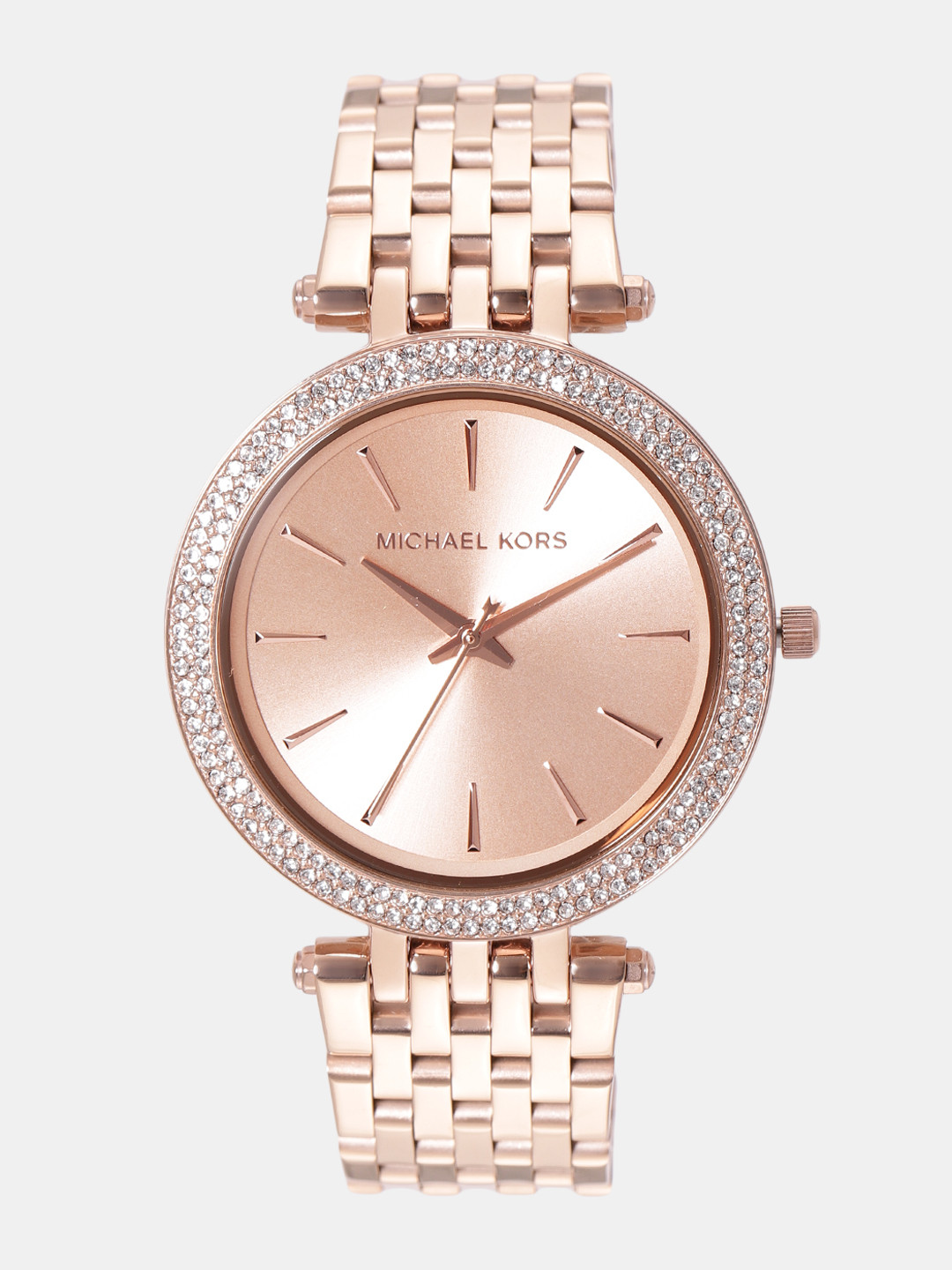 Buy Michael Kors Women Rose Gold Analogue Watch MK3192 - Watches for ...