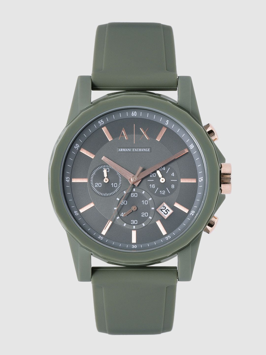 Buy Armani Exchange Men Green Analogue Watch AX1341_SOR - Watches for ...