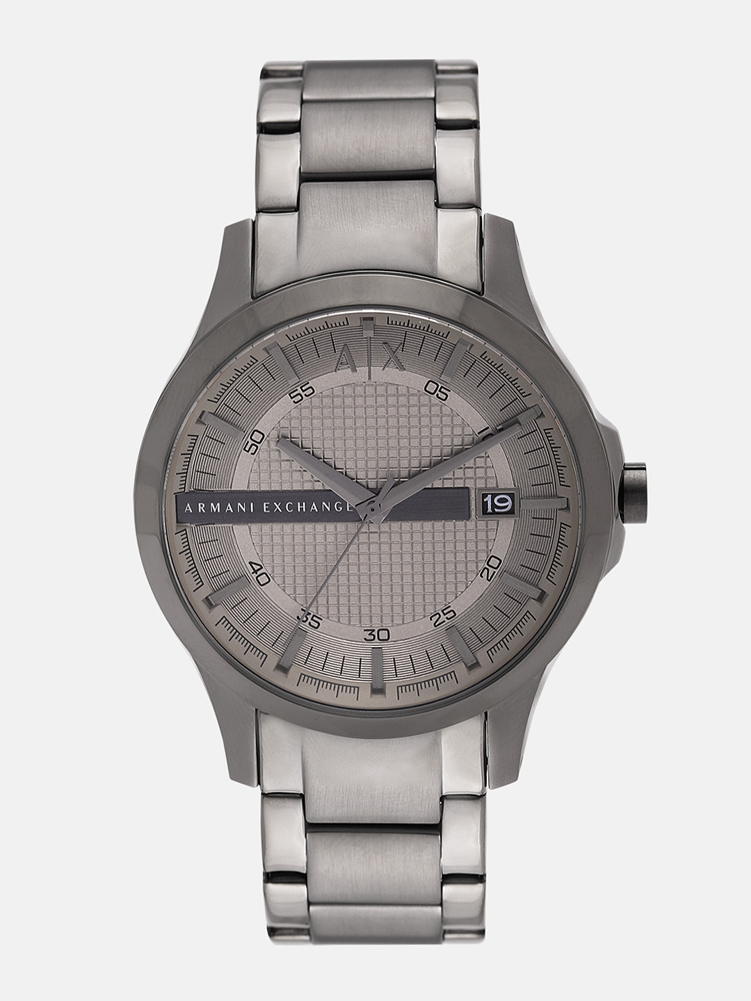 Buy Armani Exchange Men Charcoal Grey Analogue Watch AX2194_SOR ...