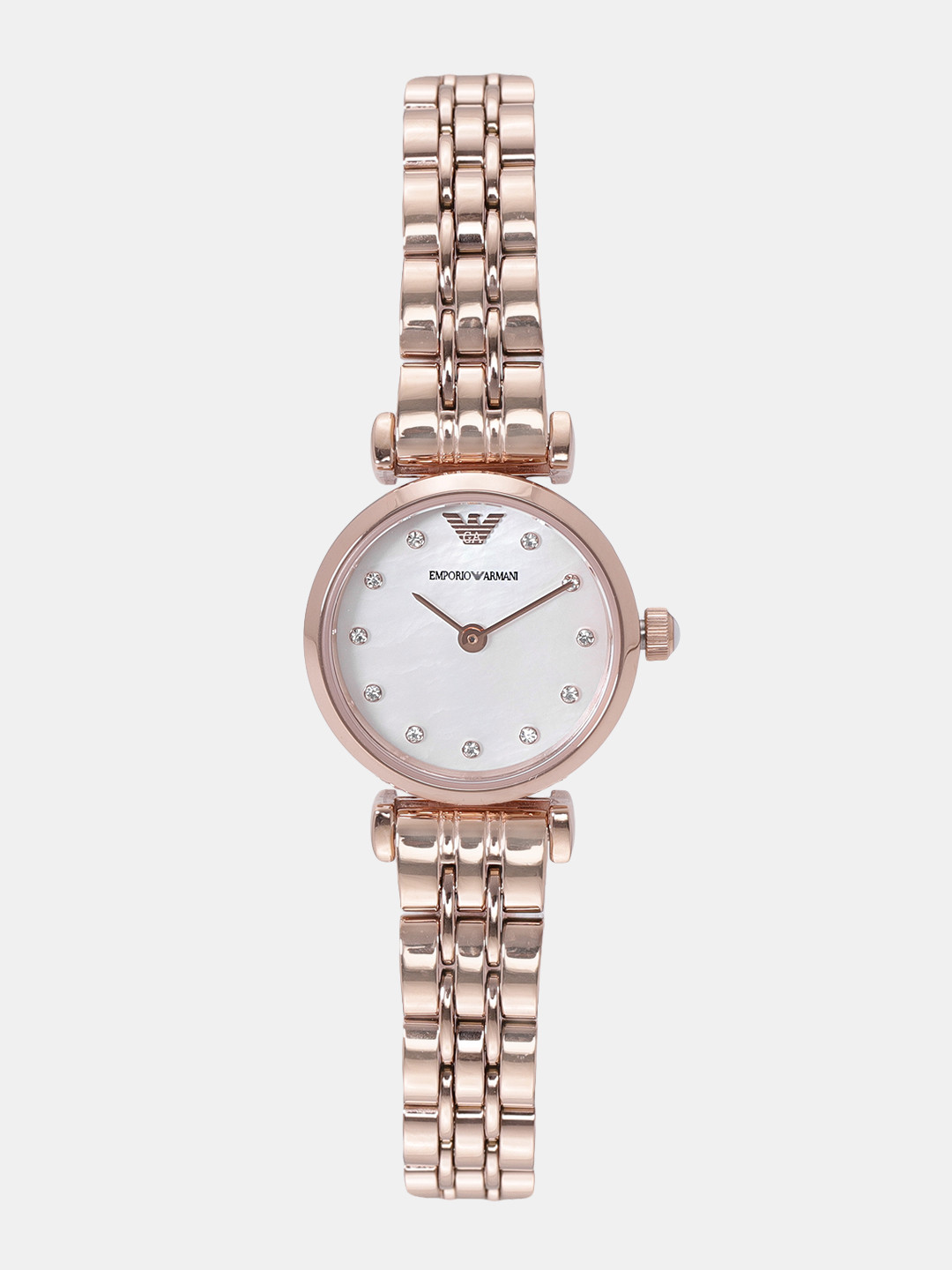 Buy Emporio Armani Women Off White Analogue Watch AR11203 - Watches for ...