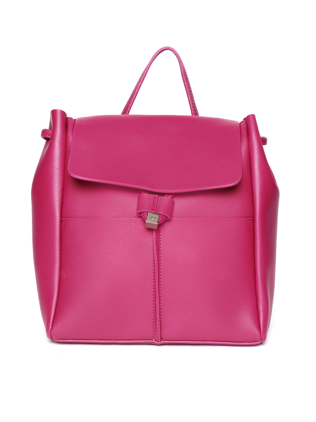 Buy CARPISA Women Pink Solid Backpack - Backpacks for Women 9052619 ...