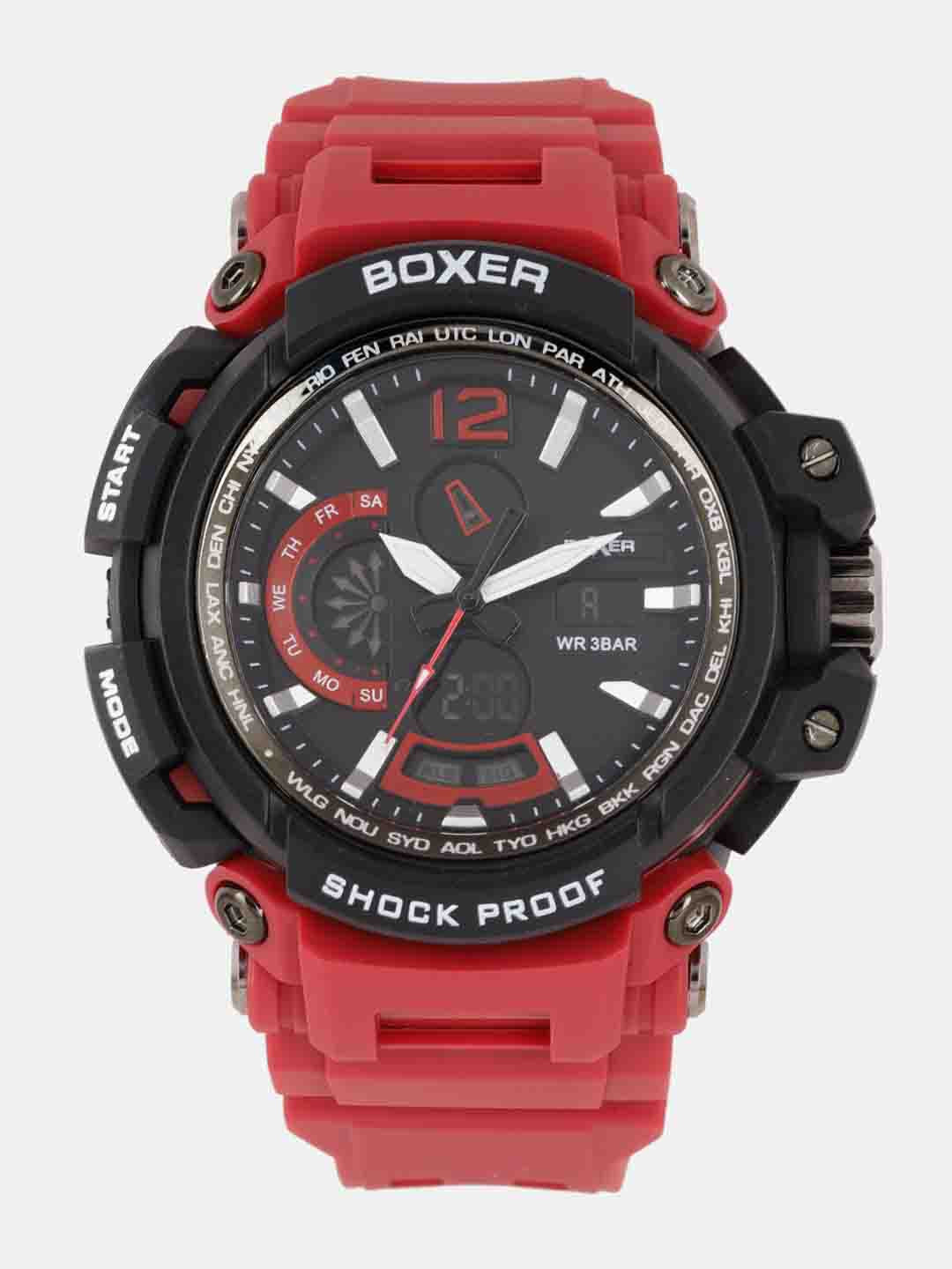 Buy BOXER Men Black Analogue And Digital Watch BGBKR003 - Watches for ...