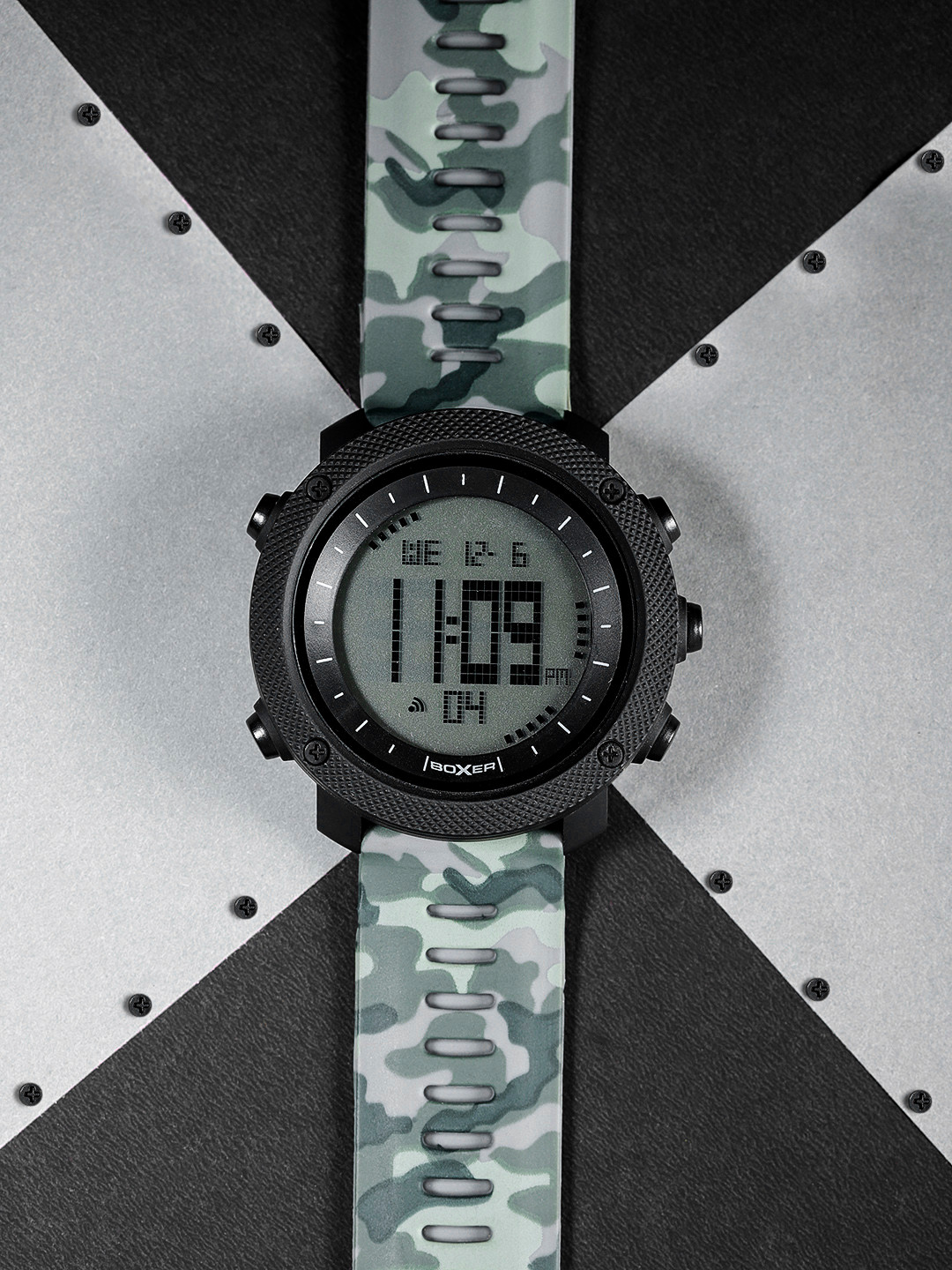 Buy BOXER Men Black Digital Watch BXDGR005 - Watches for Men 9135305 ...