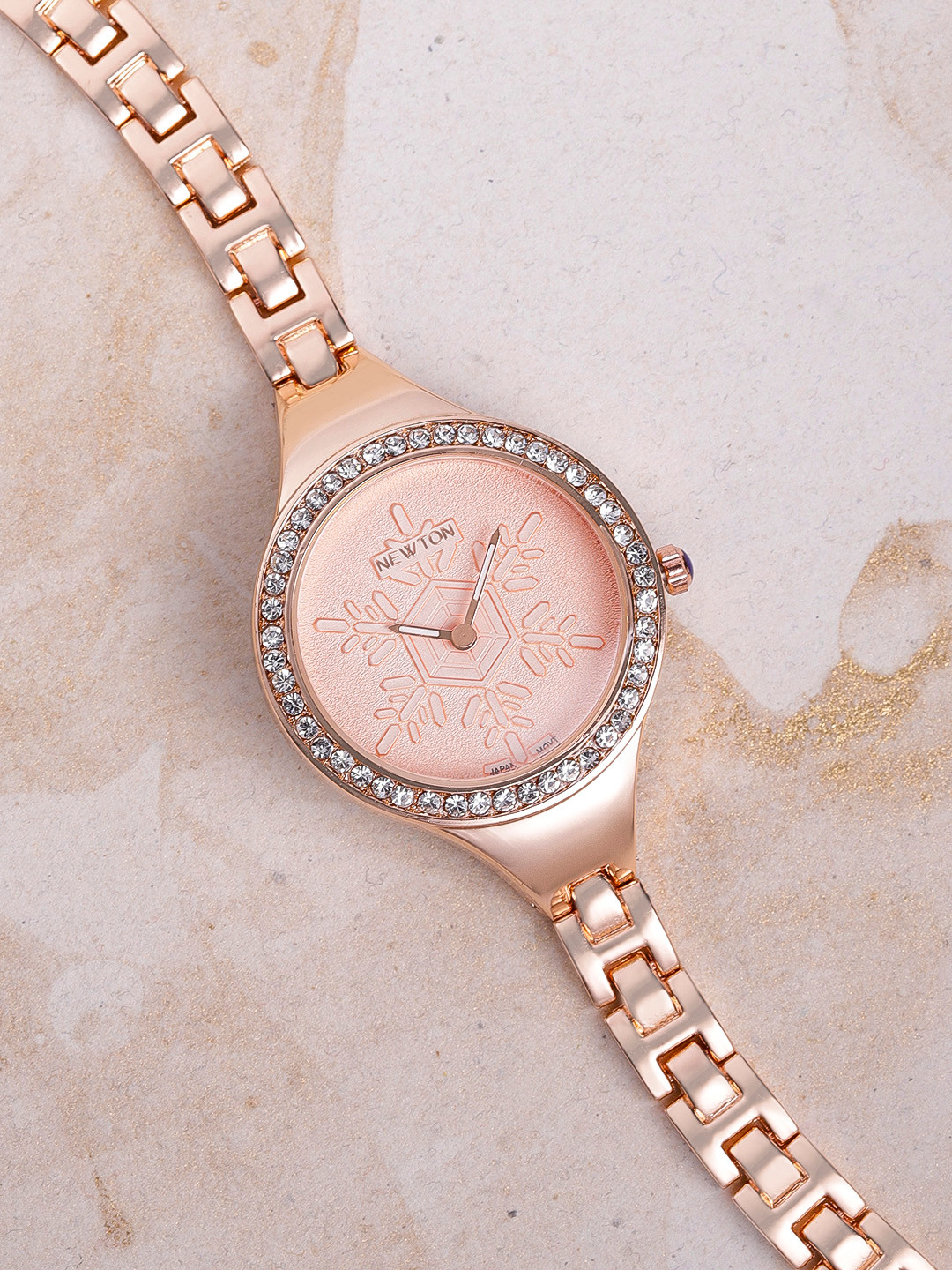 Buy Newton Women Peach Coloured Analogue Watch WPRG054 - Watches for ...