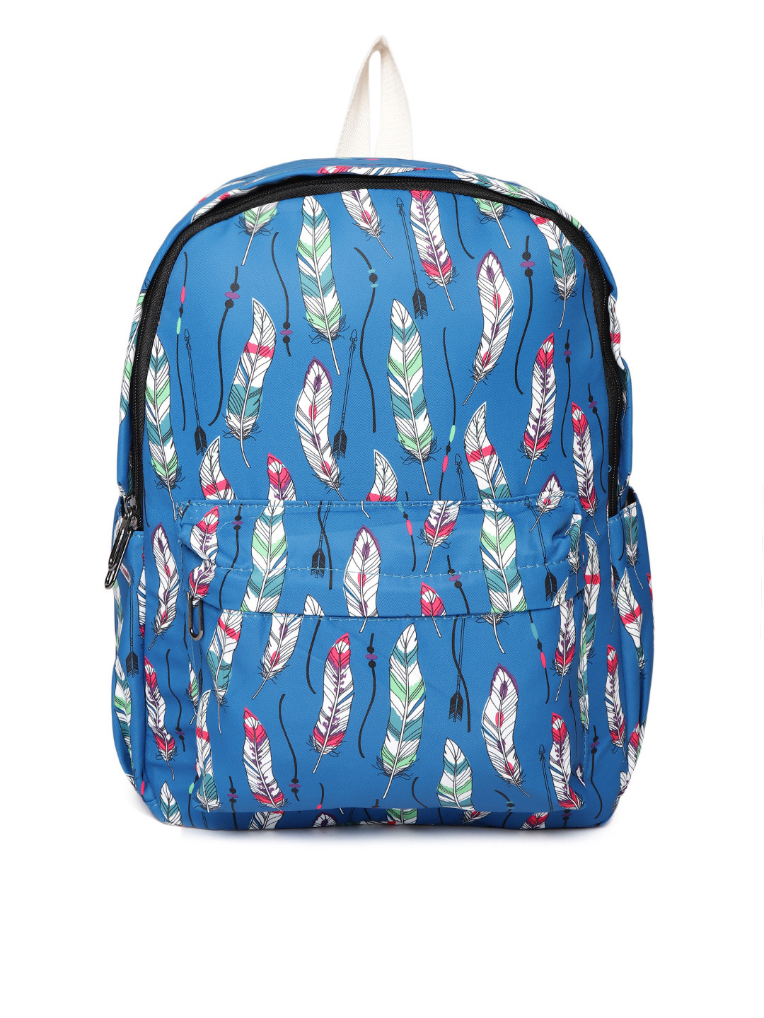 Buy Kids On Board Blue Printed Backpack - Backpacks for Unisex Kids ...
