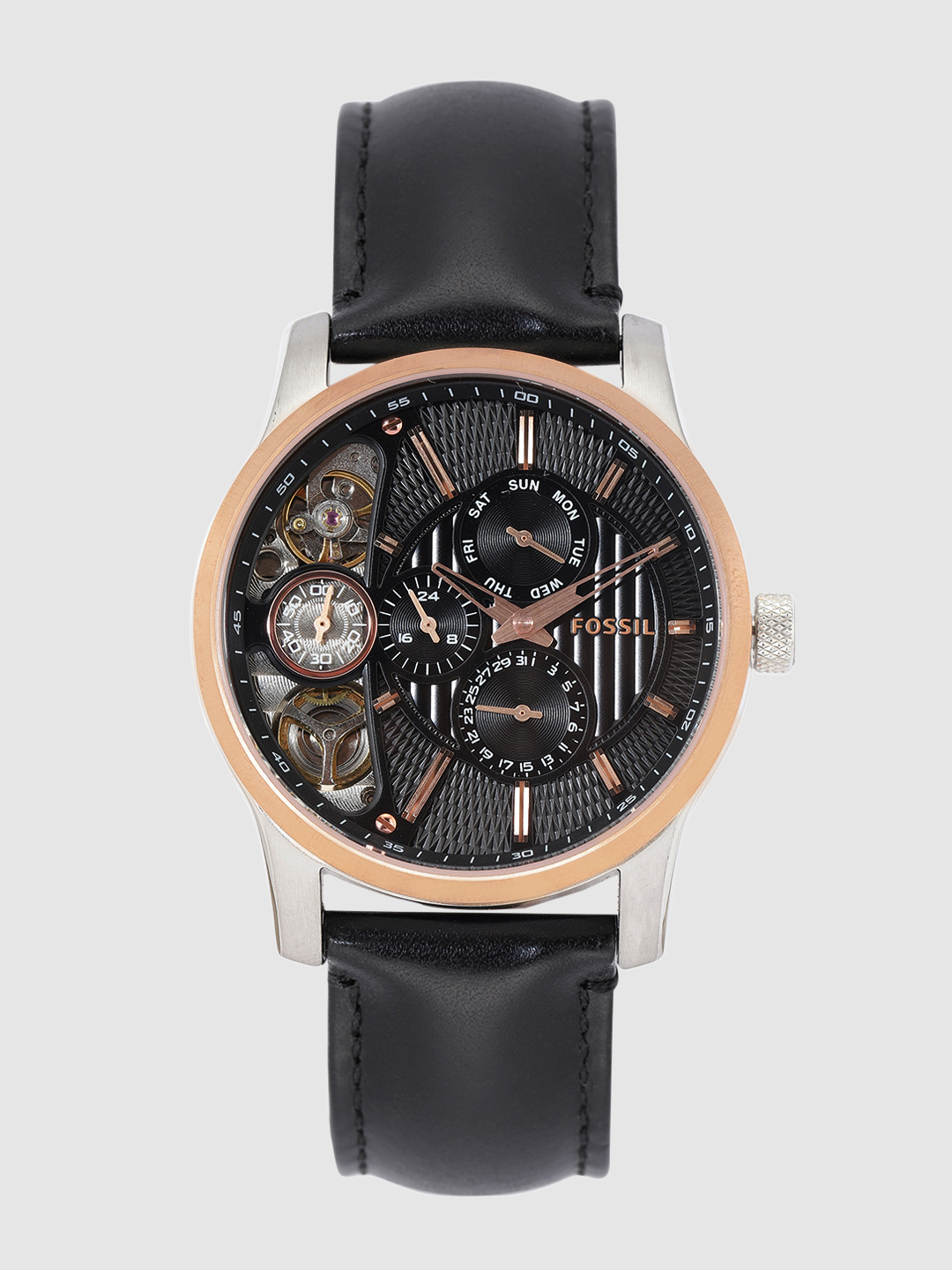 Buy Fossil Men Black Analogue Watch ME1099 - Watches for Men 9177565 ...