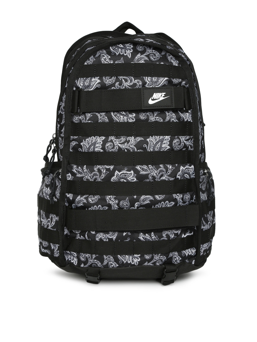 Buy Nike Men Black & White Graphic Rpm Backpack - Backpacks for Men ...
