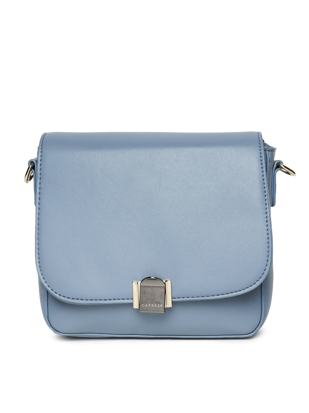 Buy Caprese Blue Solid Sling Bag - Handbags for Women 9204535 | Myntra