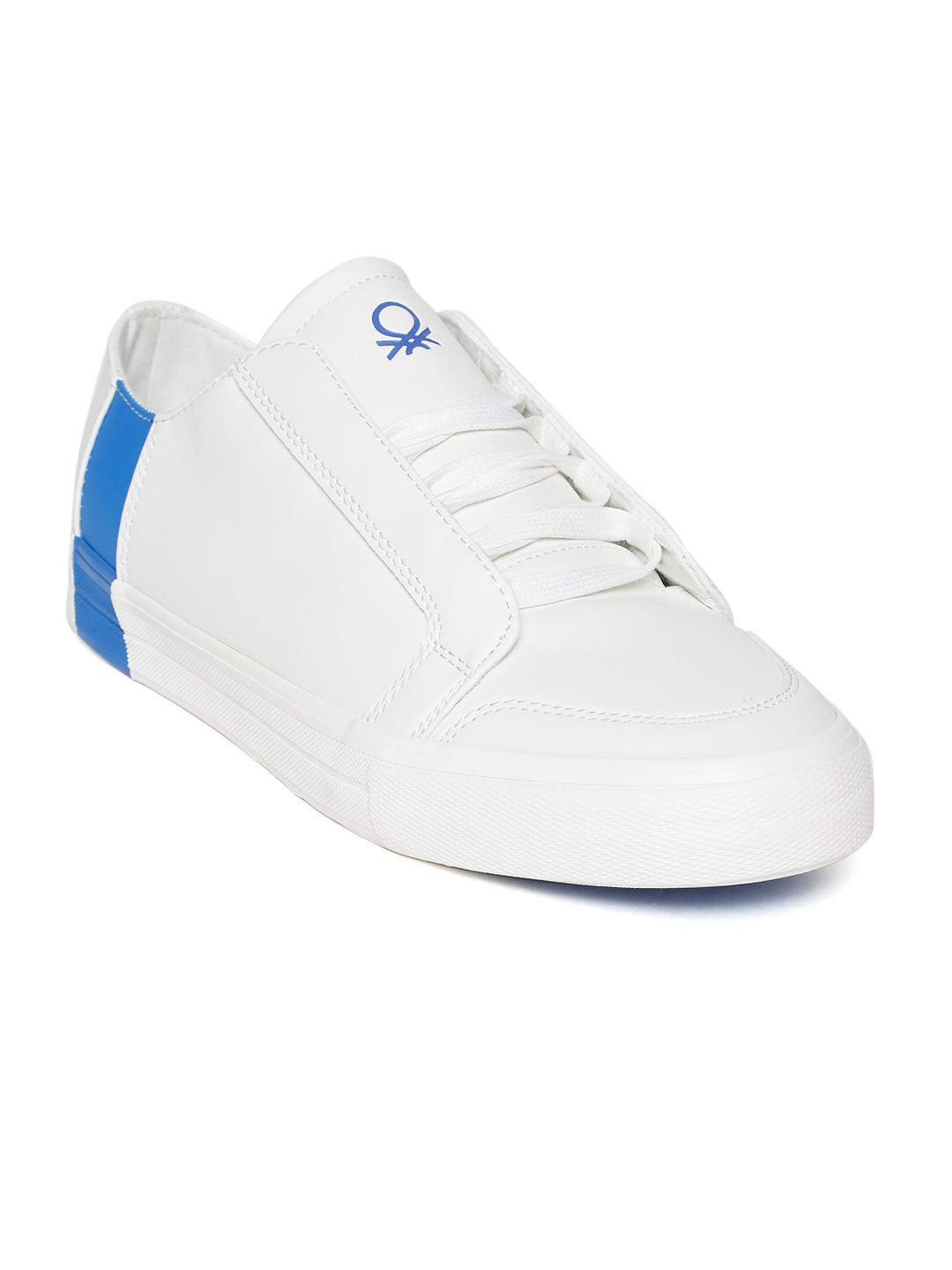 Buy United Colors Of Benetton Men White Sneakers - Casual Shoes for Men ...