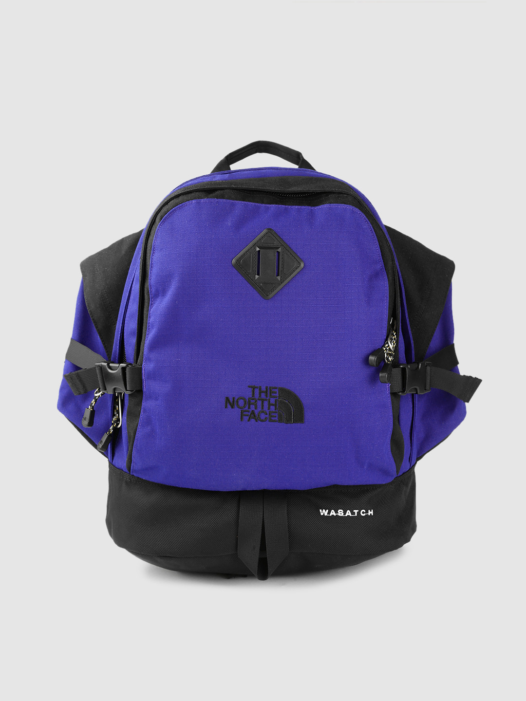 Buy The North Face Unisex Blue & Black WASATCH Reissue OS Colourblocked ...