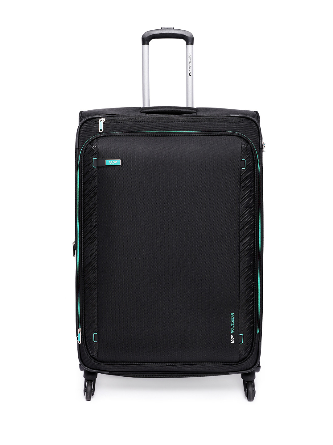 Buy VIP Unisex Black Solid SCOPE 4W EXP STROLLY 81 Cabin Trolley Bag ...