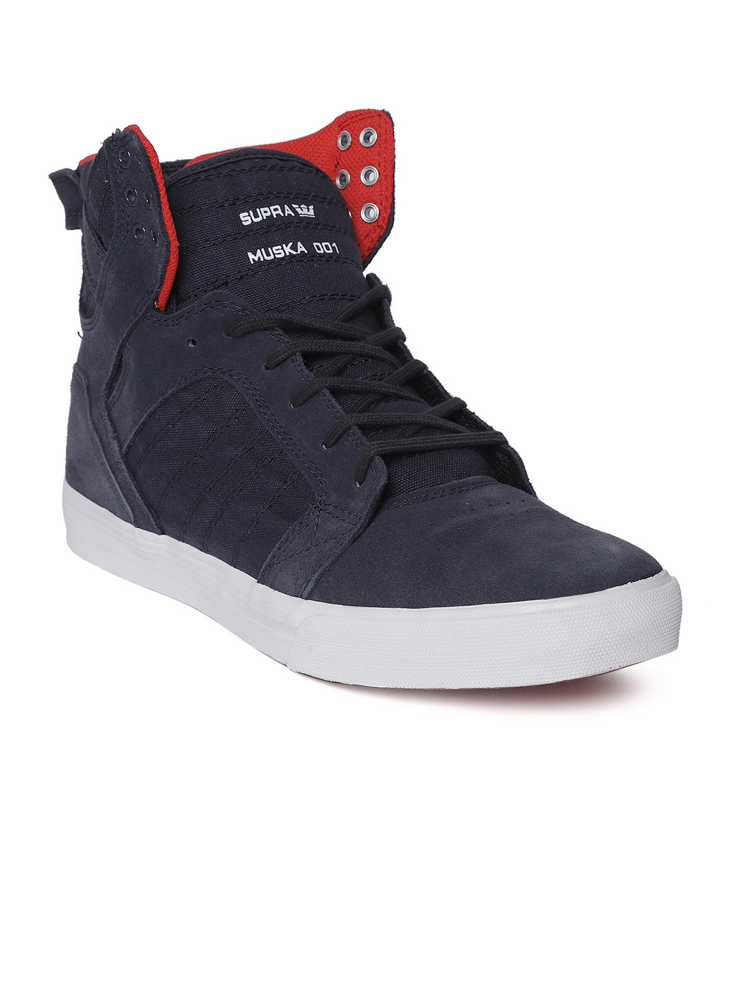 Buy Supra Men Navy Skytop Sneakers - Casual Shoes for Men 9401513 | Myntra