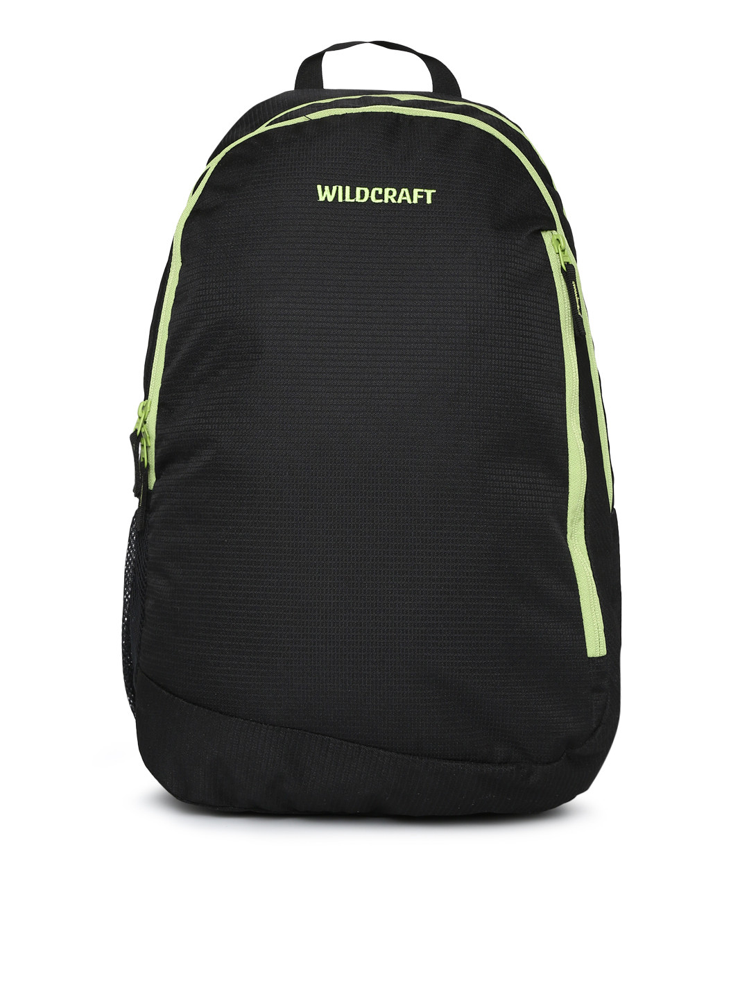 Buy Wildcraft Unisex Black Solid Leap Backpack - Backpacks for Unisex ...