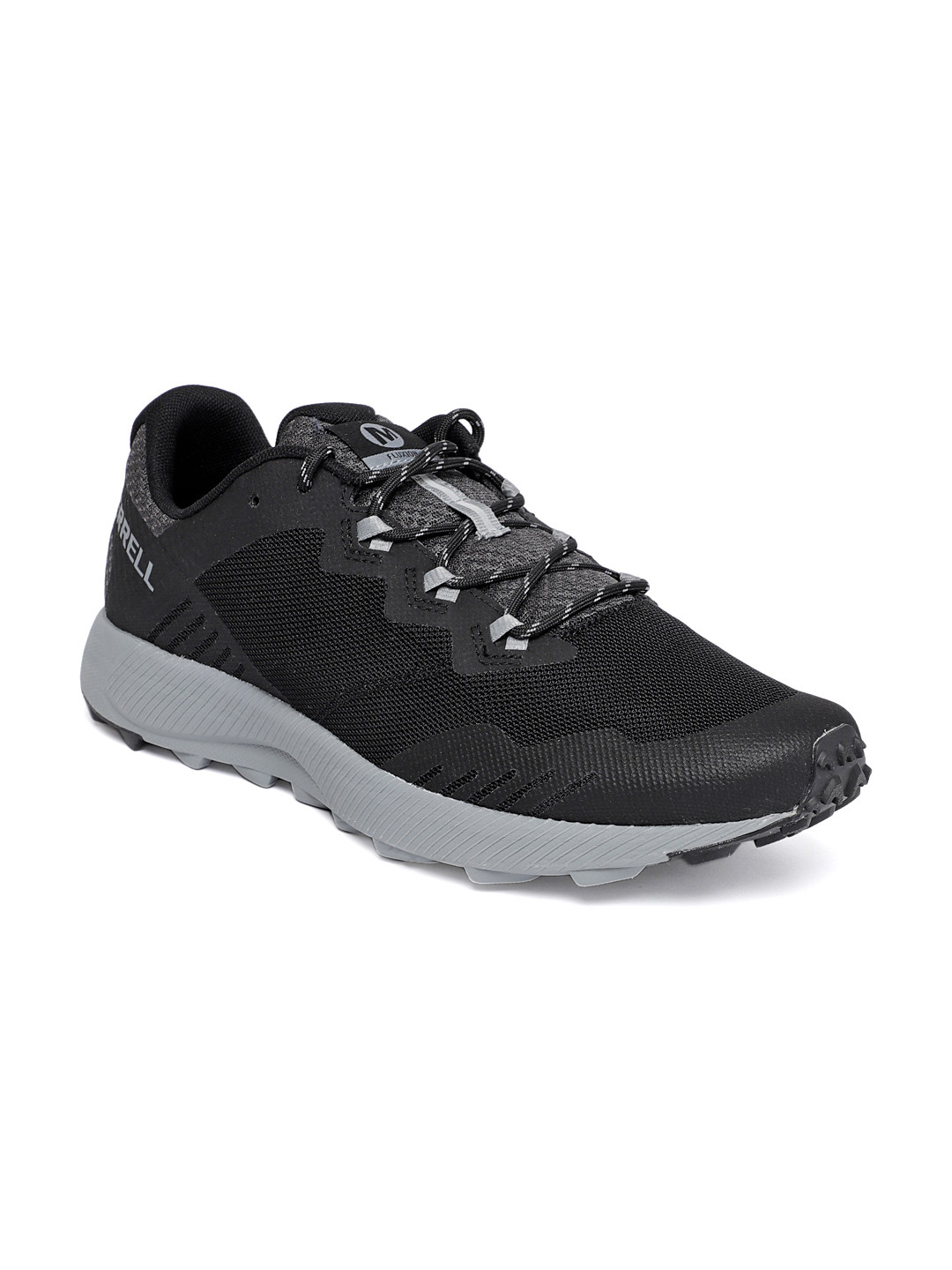 Buy Merrell Men Black FLUXION Sneakers - Casual Shoes for Men 9412225 ...