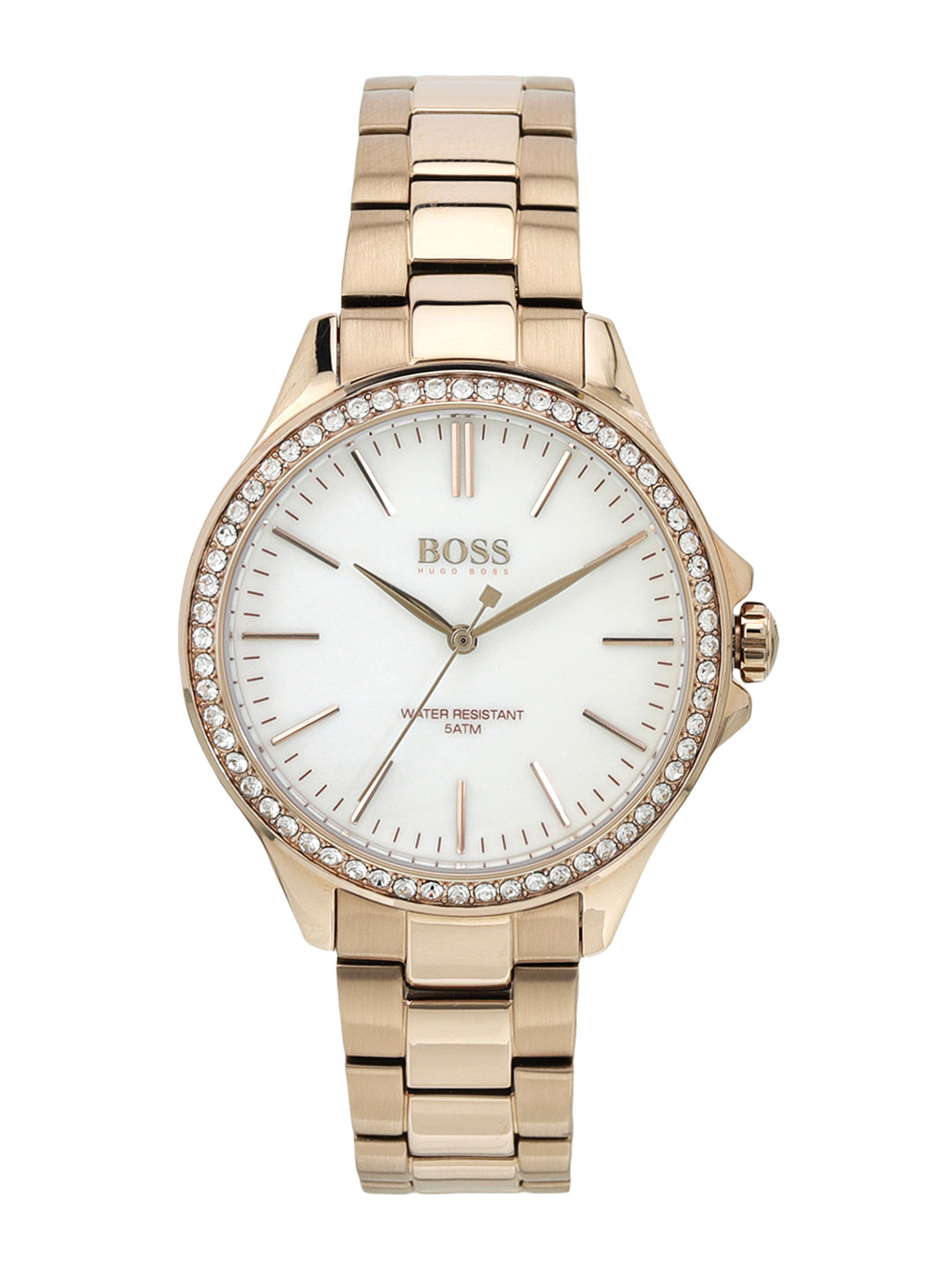 Buy Hugo Boss Classic Women White Analogue Watch 1502459 - Watches for ...