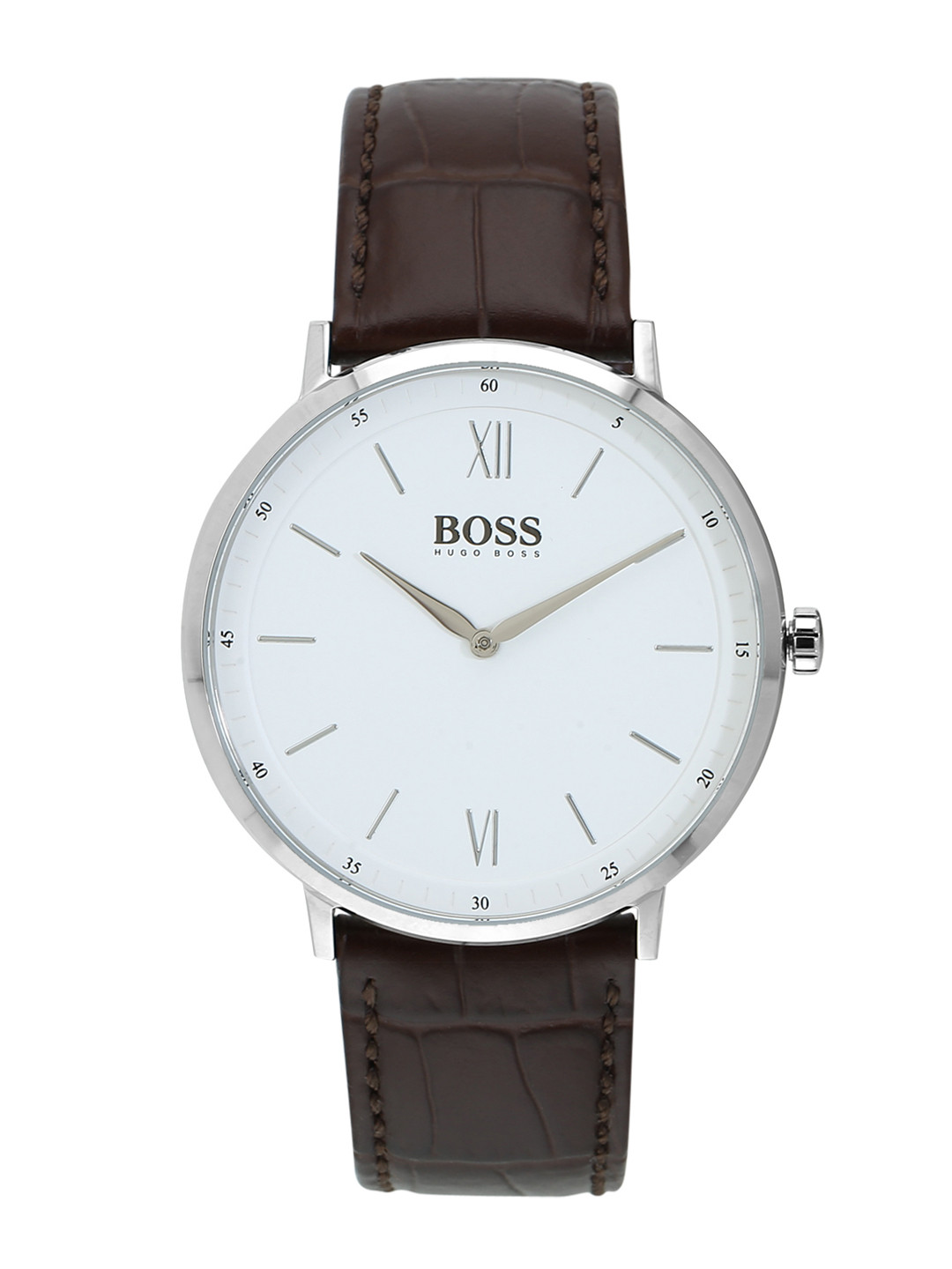 Buy Hugo Boss Essential Men White Analogue Watch 1513646 - Watches for ...