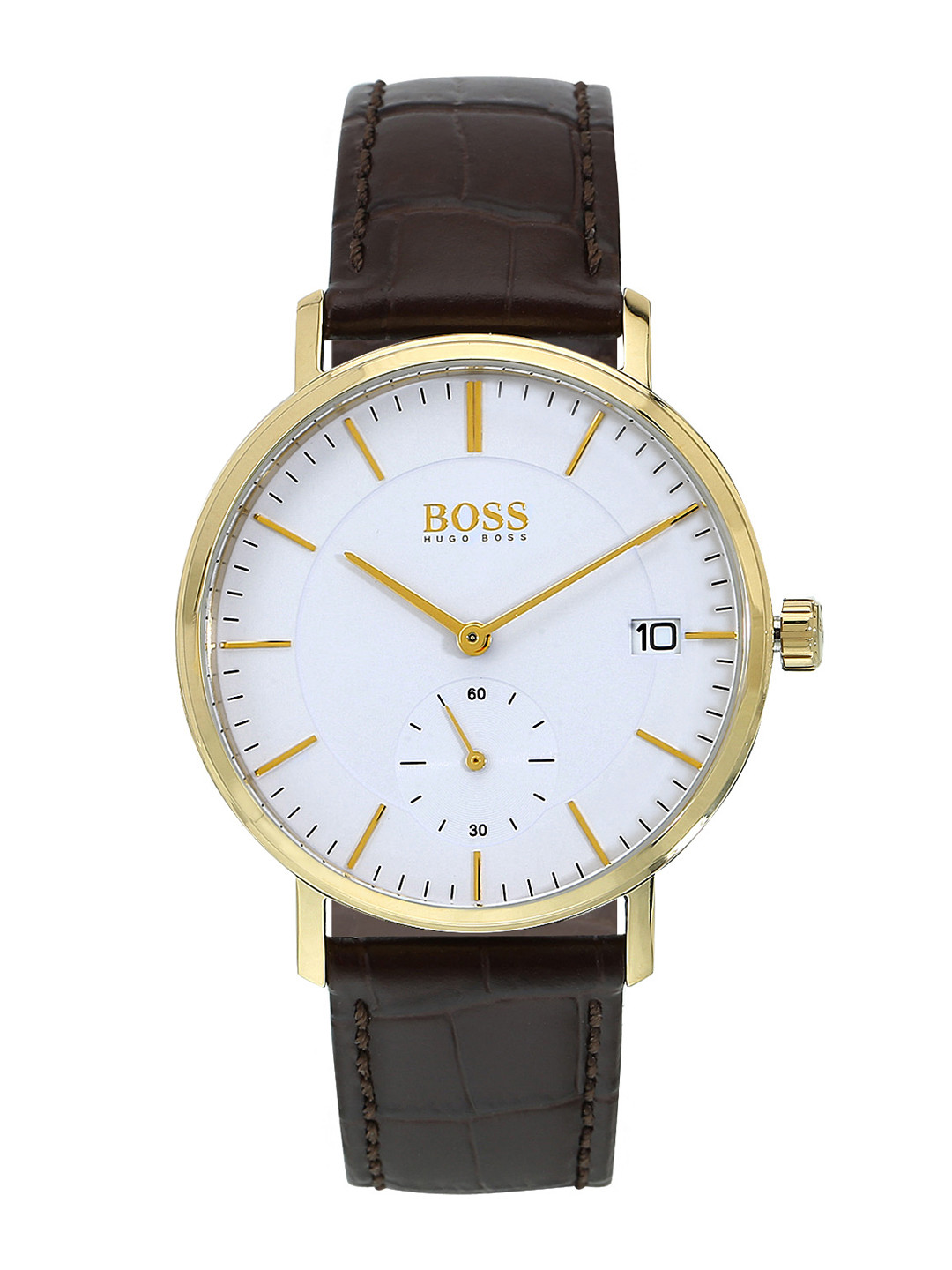 Buy Hugo Boss Classic Men White Analogue Watch 1513640 - Watches for ...
