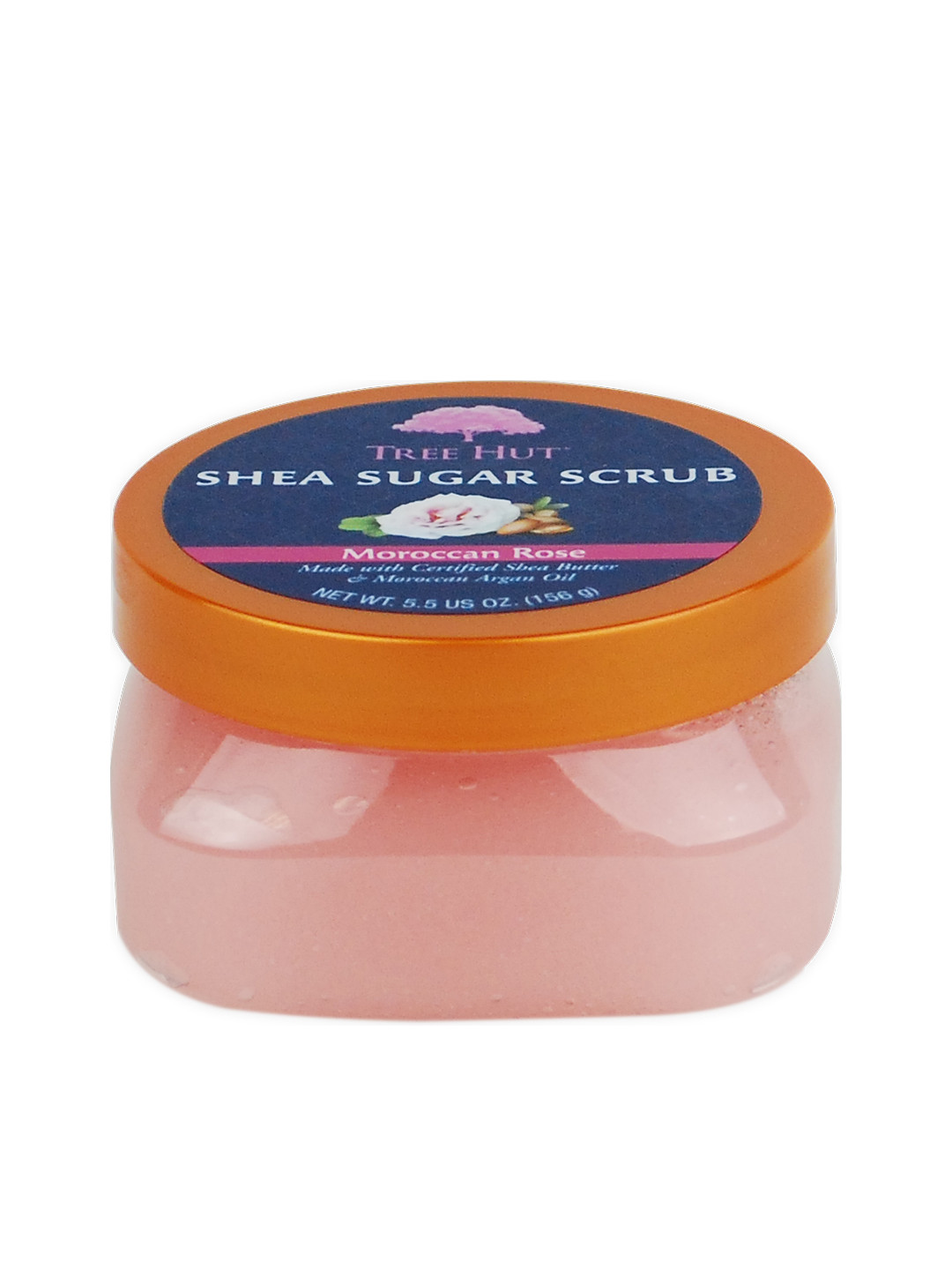 Buy Tree Hut Shea Moroccan Rose Sugar Scrub - Body Scrub And Exfoliator ...
