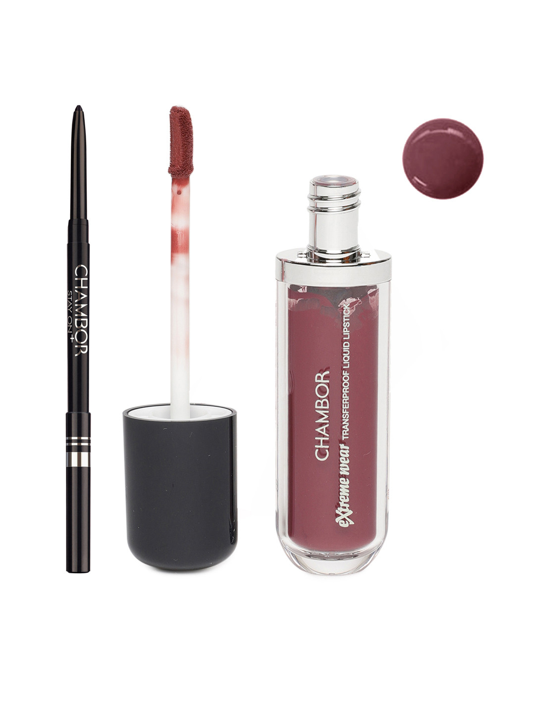 Buy Chambor Set Of 2 Makeup Kit - Lipstick for Women 9451469 | Myntra
