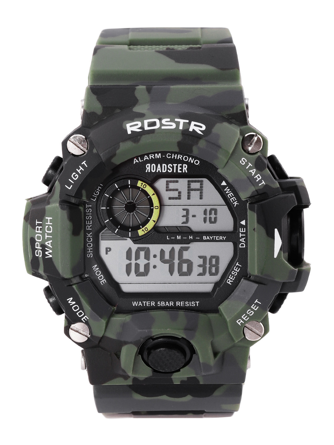 Buy Roadster Men Grey Dial Analogue And Digital Multi Function Watch ...