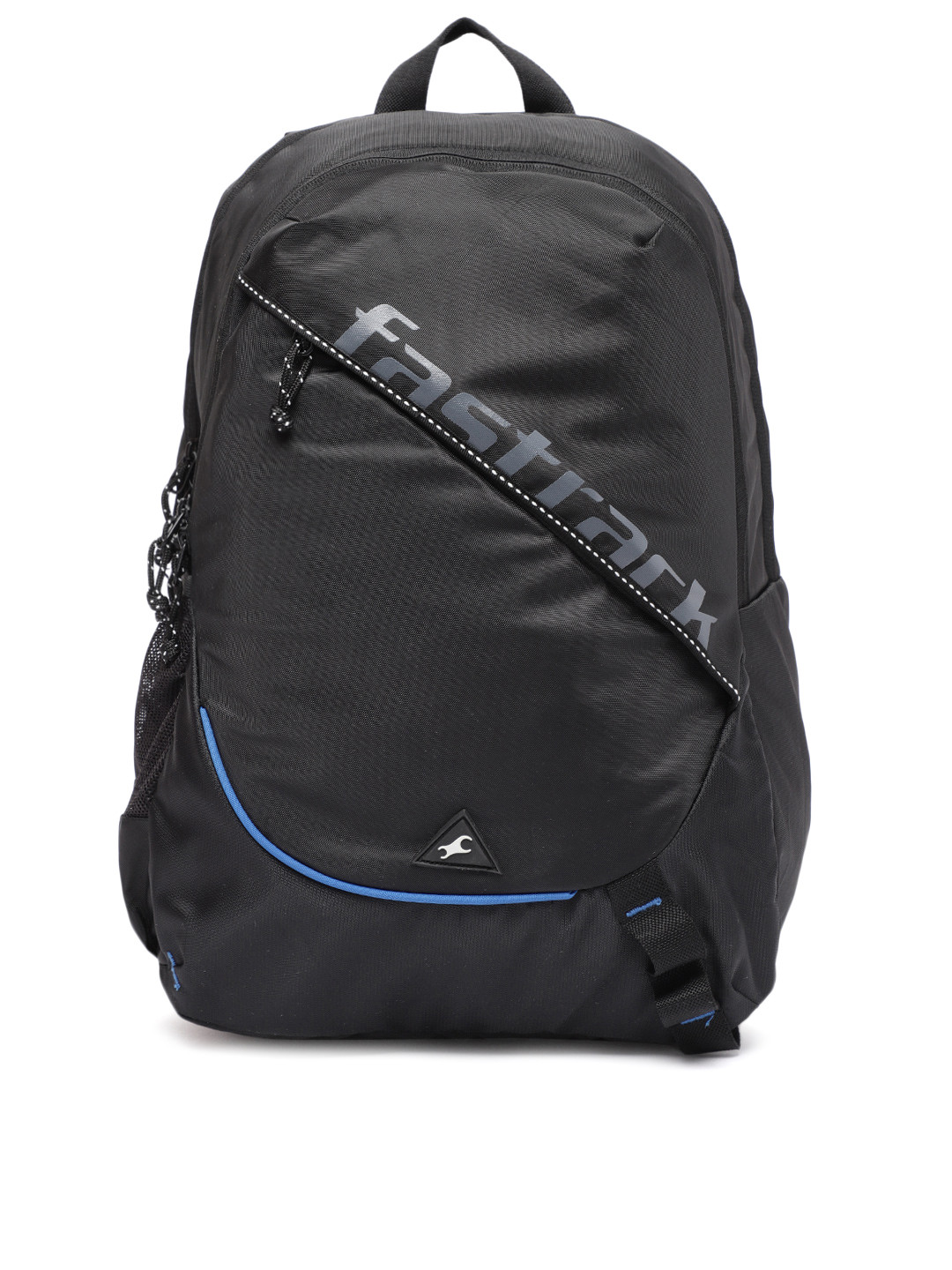 Buy Fastrack Men Black Brand Logo Backpack - Backpacks for Men 9467255 ...