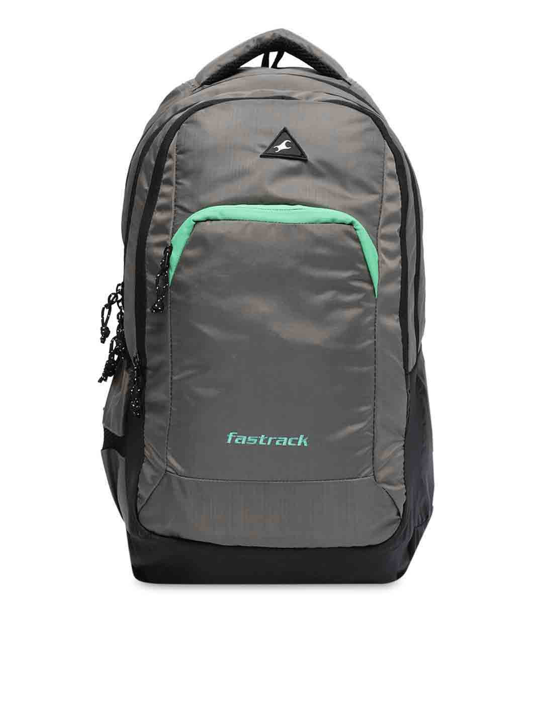 Buy Fastrack Men Grey Solid Backpack - Backpacks for Men 9467265 | Myntra