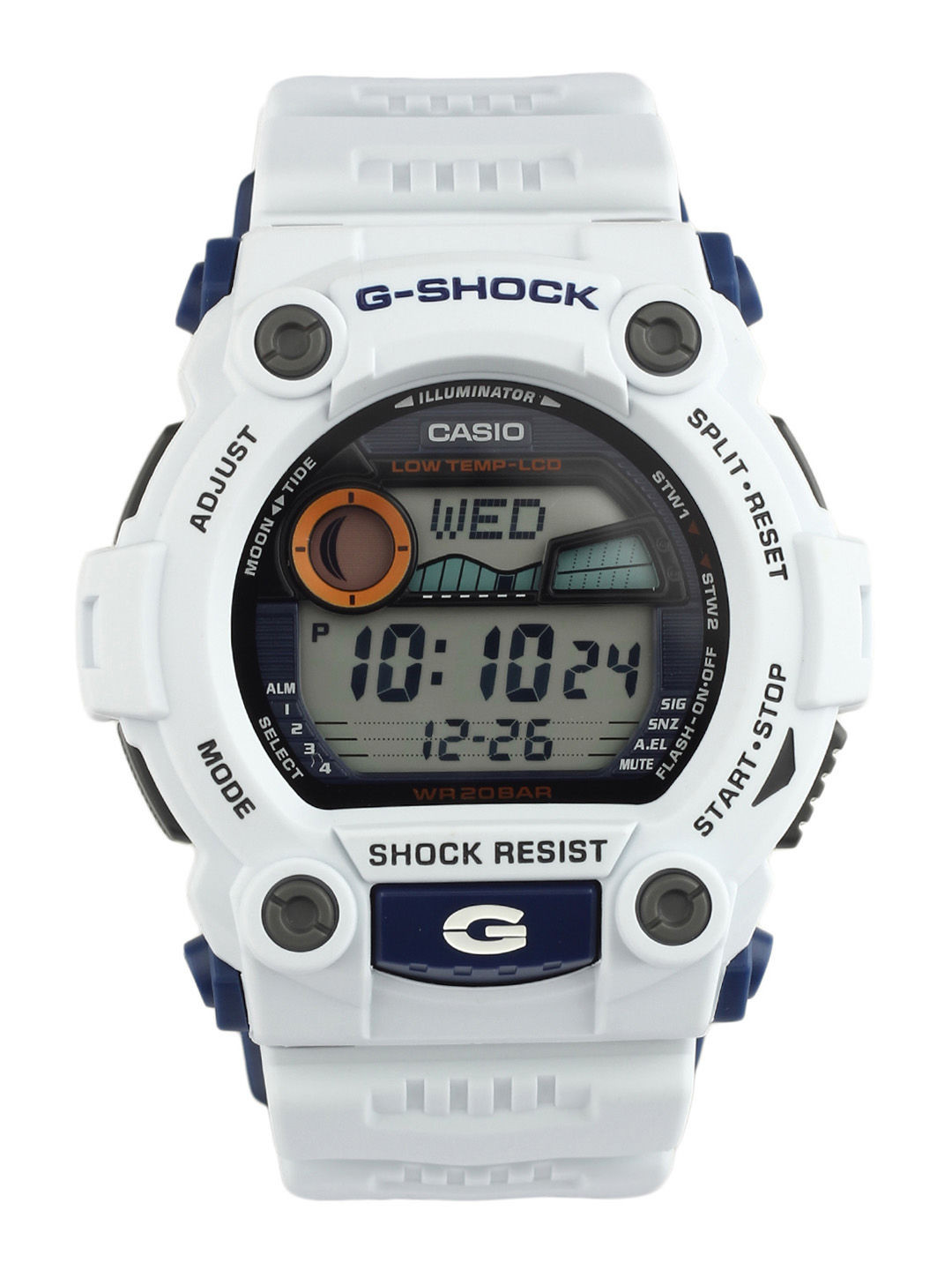 Buy CASIO Men G Shock White Digital Watch G299 - Watches for Men 95019 ...