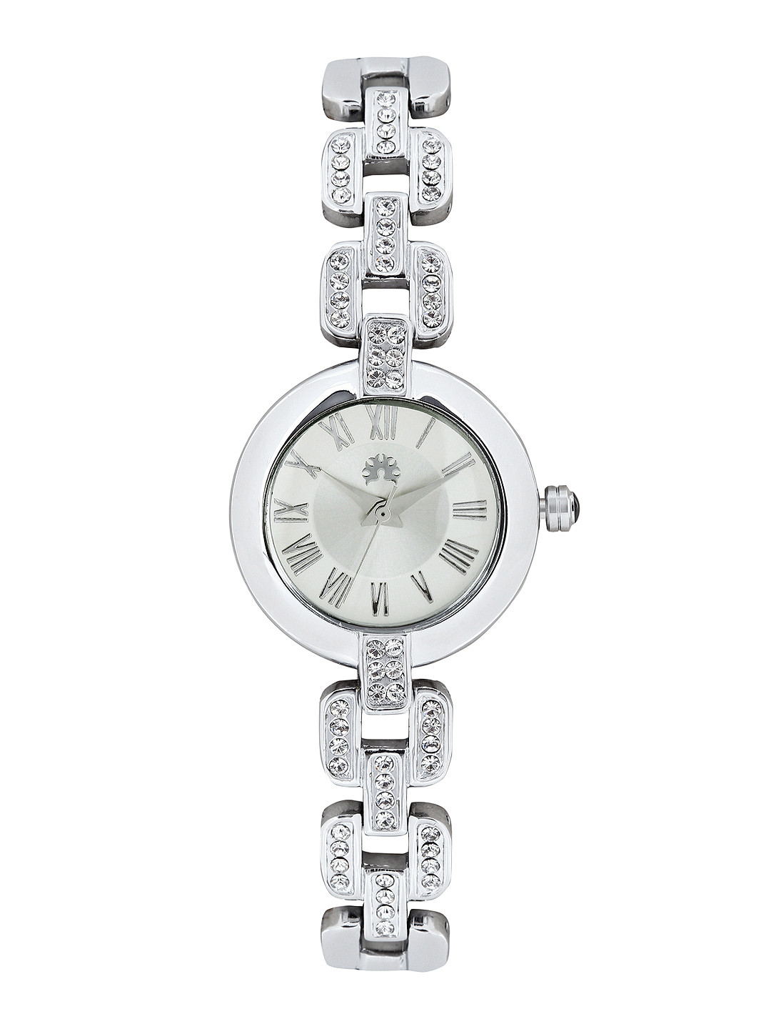 Buy Anouk Women Silver Toned & White Dial Watch MFB017BAW3 - Watches ...