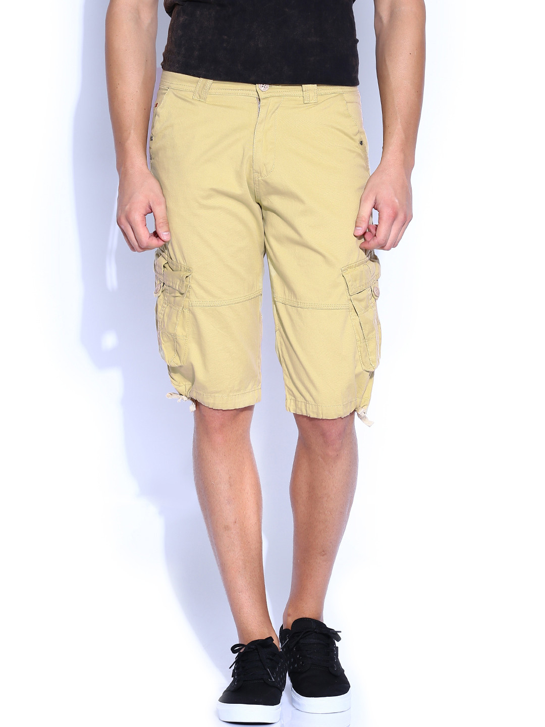 Buy Sports52 Wear Beige Cargo Shorts - Shorts for Men 959683 | Myntra