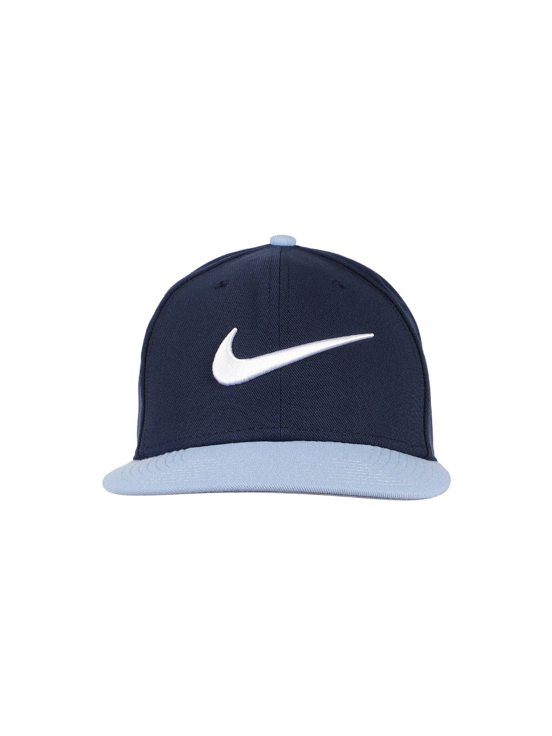 Buy Nike Unisex Blue Colourblocked PRO SWOOSH CLASSIC Snapback Cap ...