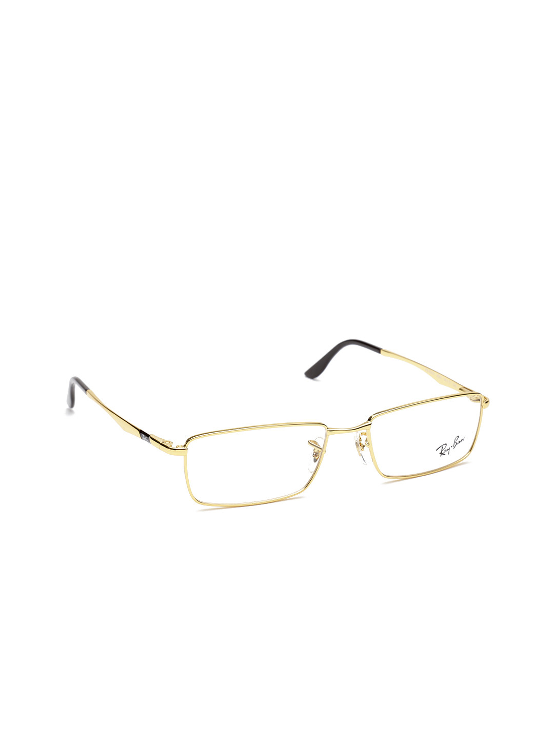 Buy Ray Ban Unisex Gold Toned Rectangular Frames 0RX6302I250054 ...