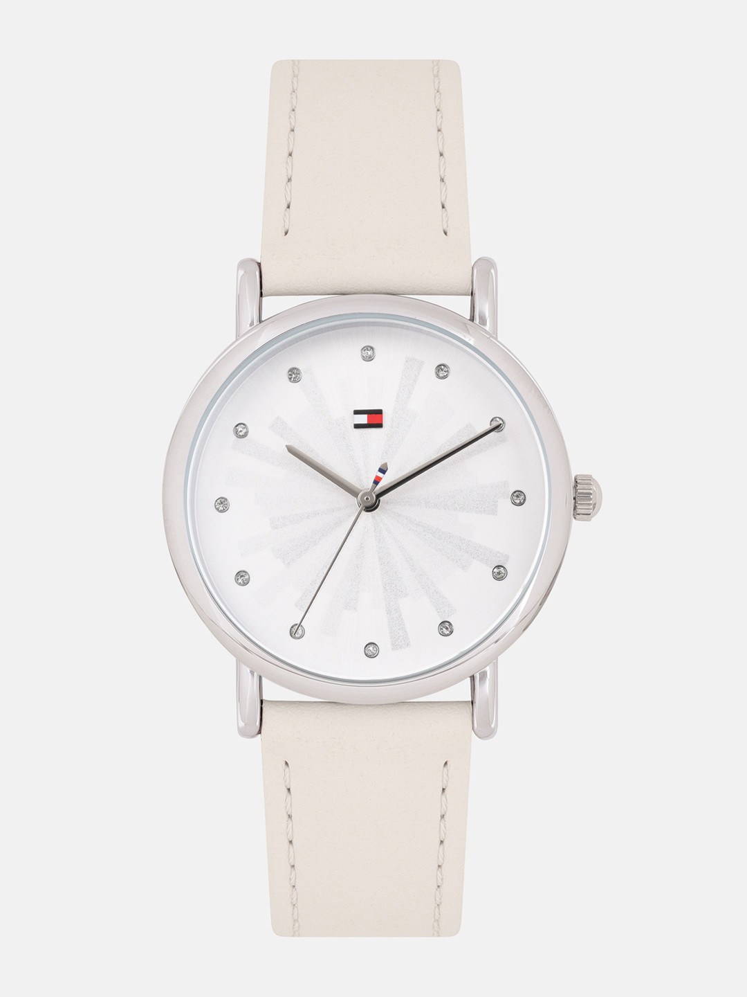 Buy Tommy Hilfiger Women White Printed Analogue Watch TH1781902W ...