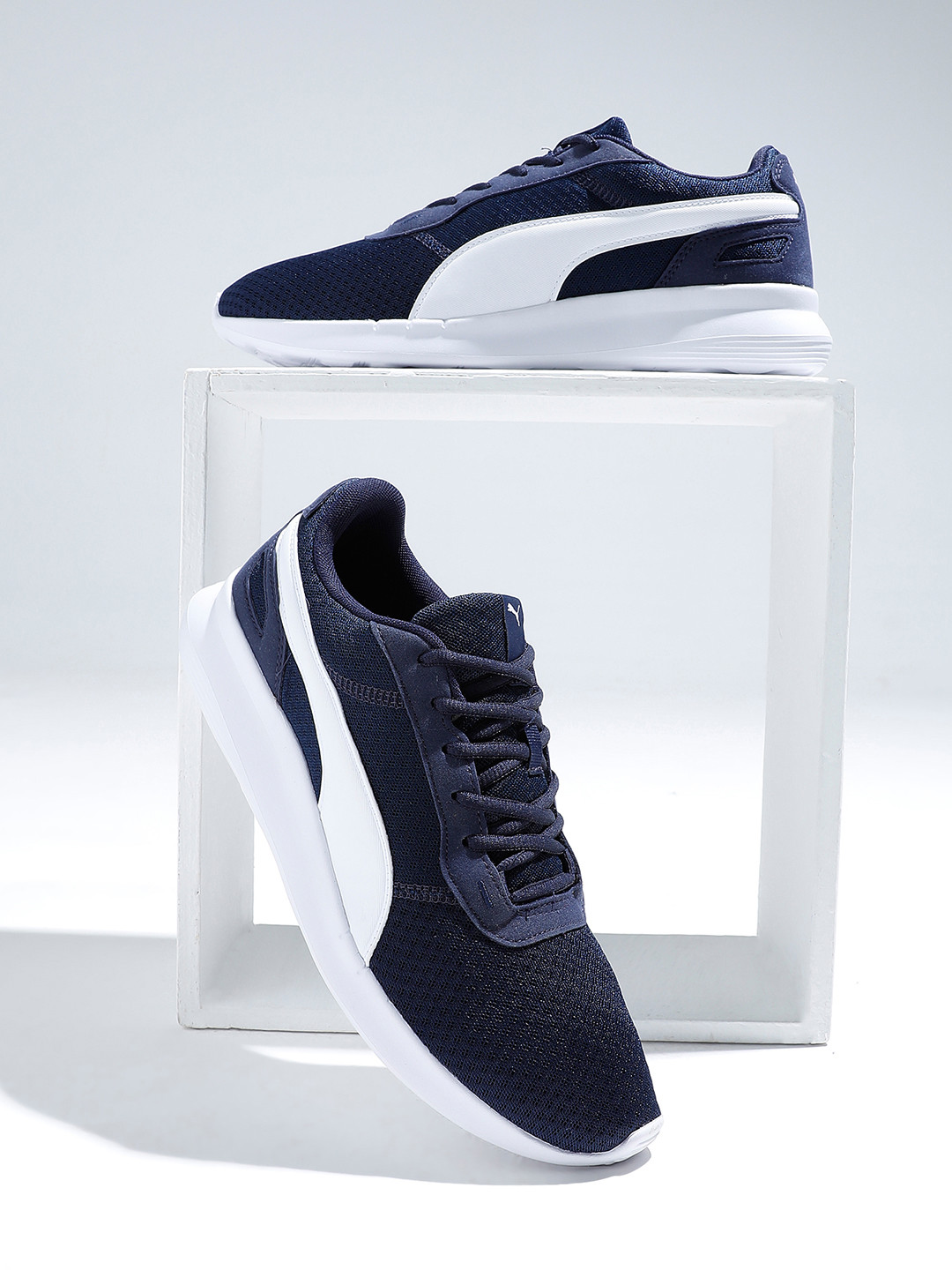 Buy PUMA Unisex Navy Blue ST Activate Running Shoes - Sports Shoes for ...