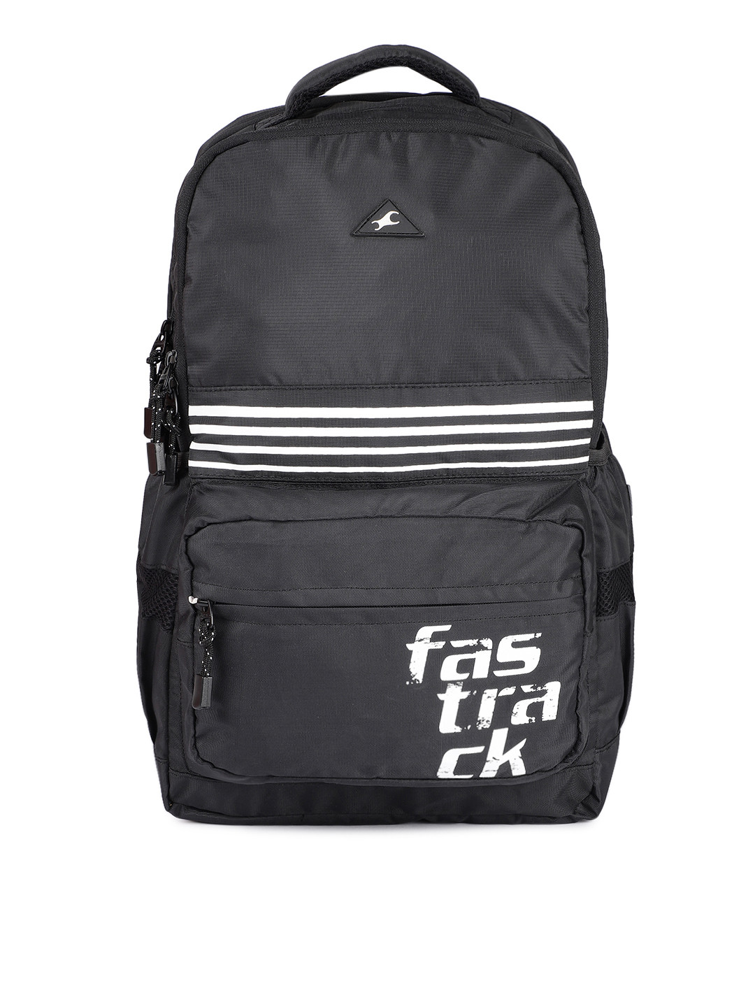 Buy Fastrack Men Black Solid Backpack - Backpacks for Men 9683553 | Myntra