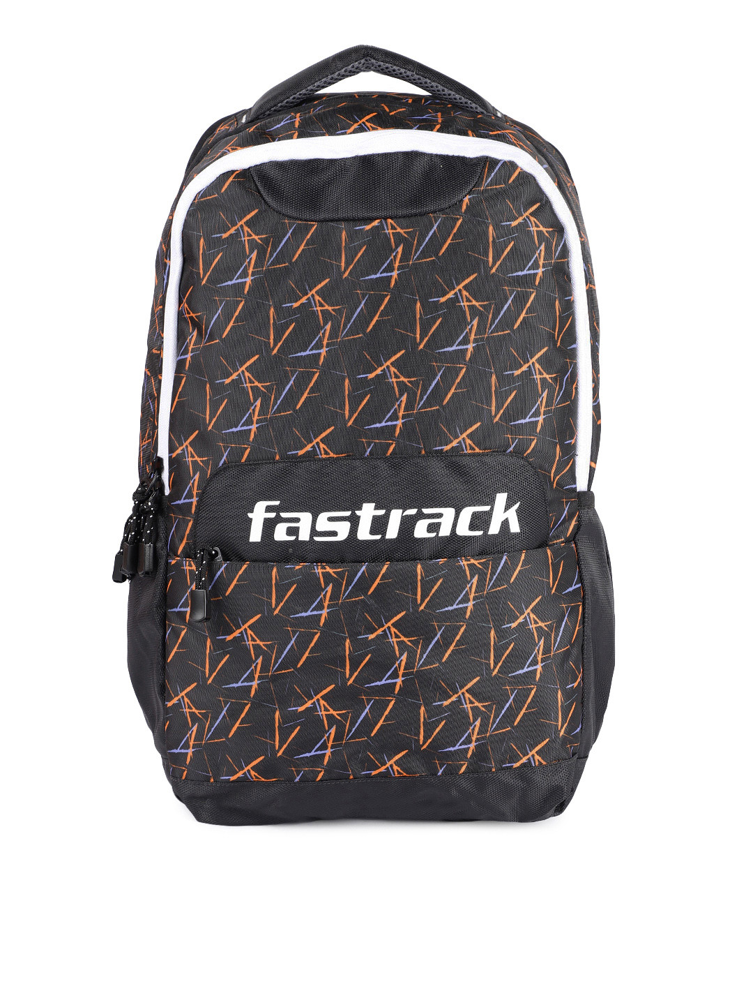 Buy Fastrack Men Black Graphic Backpack - Backpacks for Men 9683593 ...