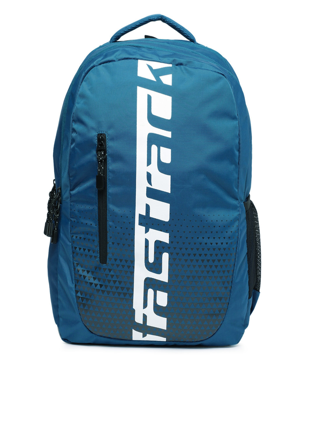 Buy Fastrack Men Blue Brand Logo Backpack - Backpacks for Men 9683689 ...