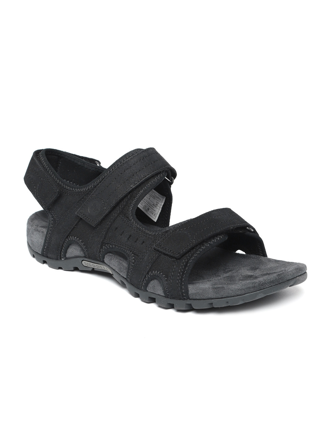 Buy Merrell Men Black SANDSPUR LEE Sandals - Sandals for Men 9683863 ...
