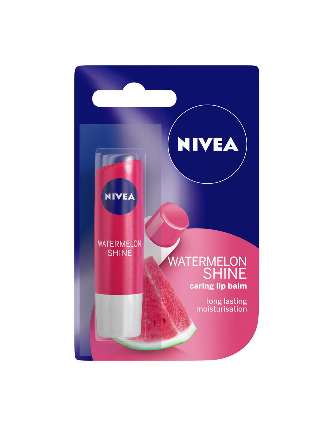 Buy Nivea Watermelon Shine Caring Lip Balm 4.8 G - Lip Balm for Women ...
